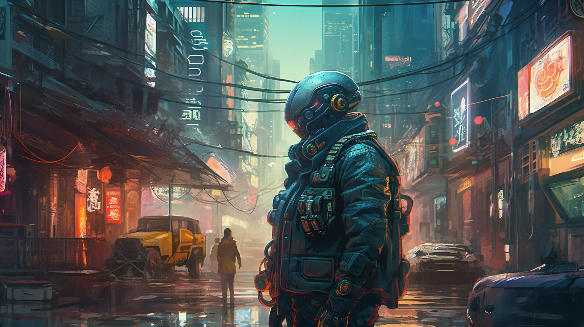 Dominic TT - Neural Pursuit: The Techno-Infused Bounty Hunter