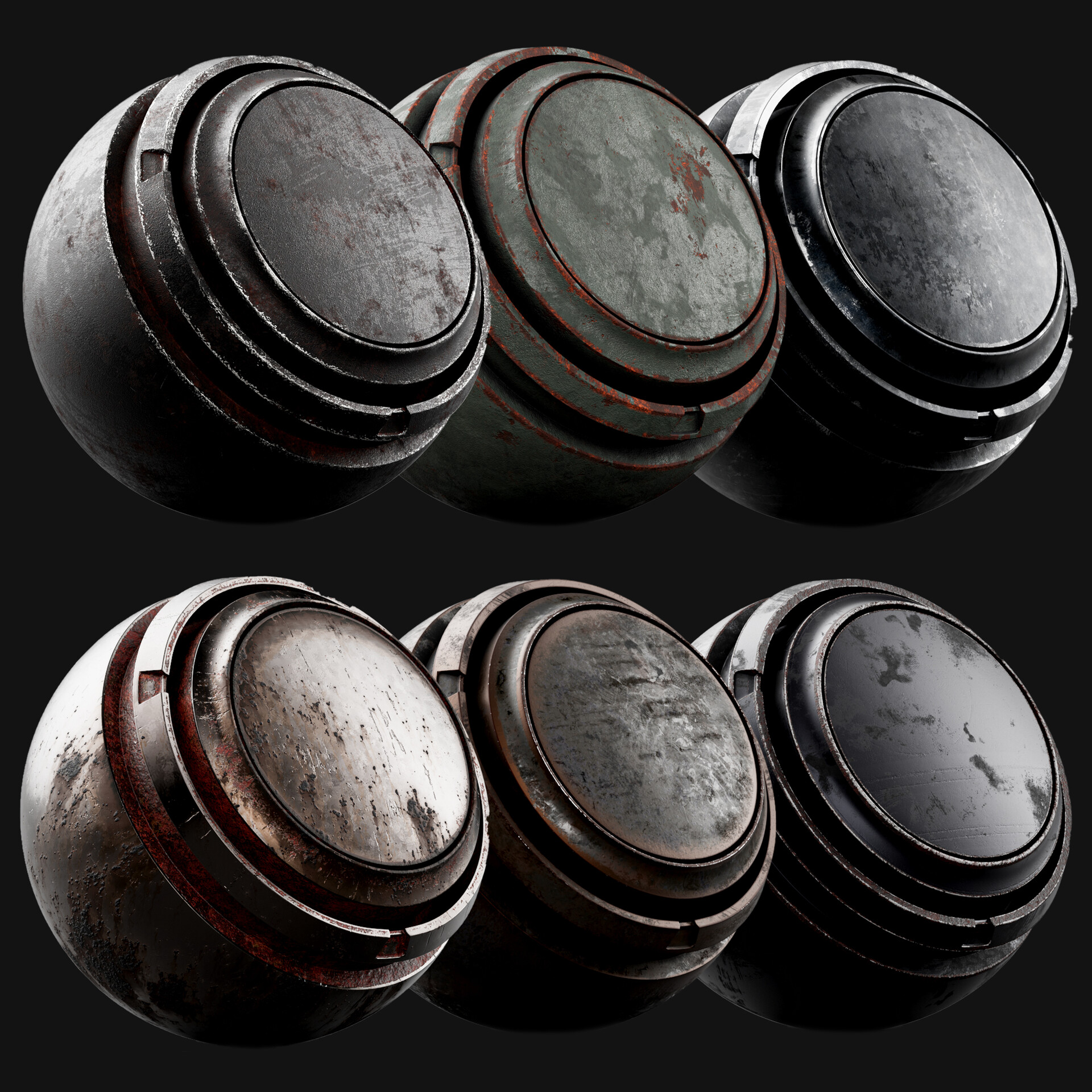 ArtStation - 45 Metal Smart Material vol.4