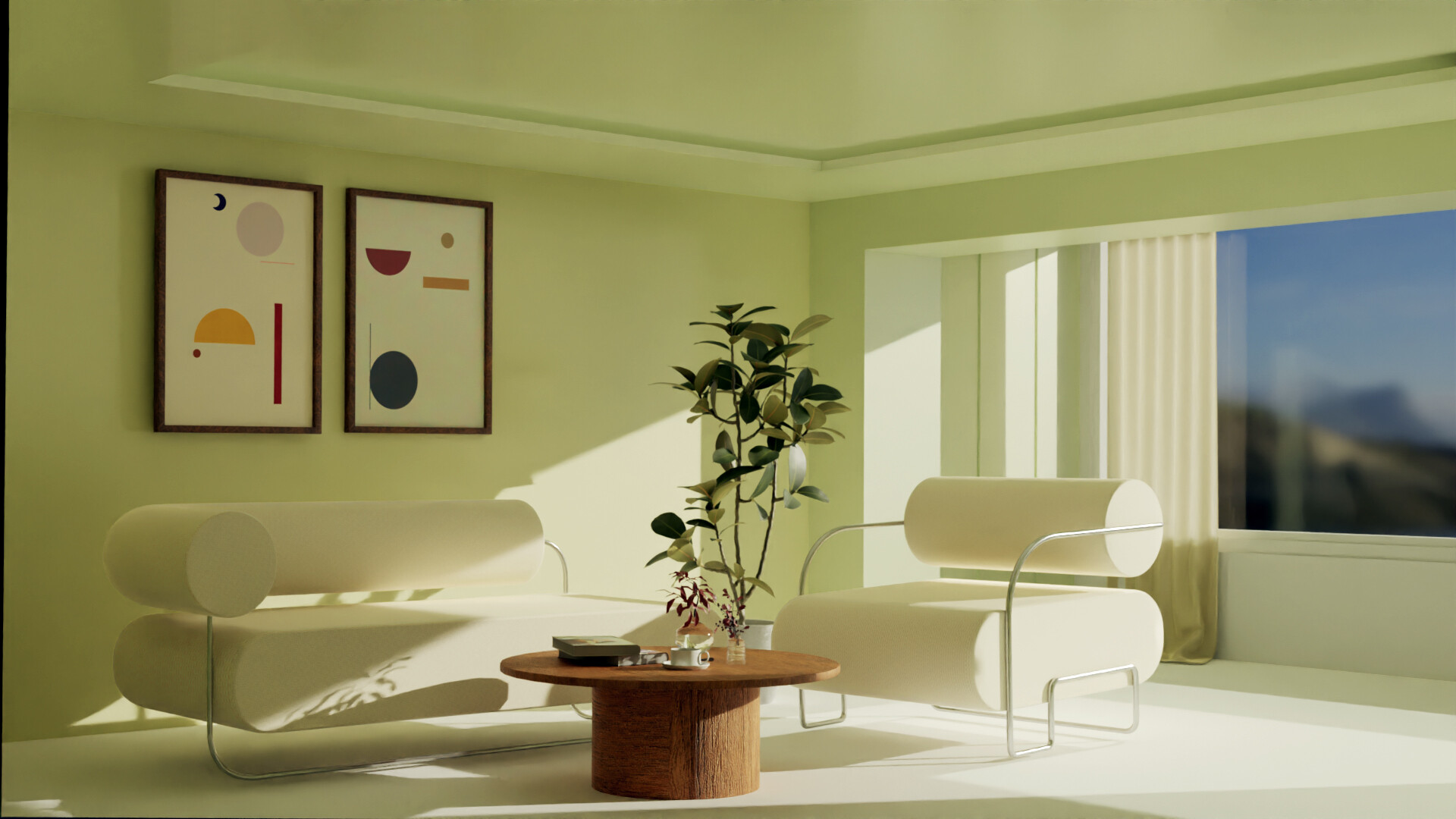 ArtStation - 3D room Rendered