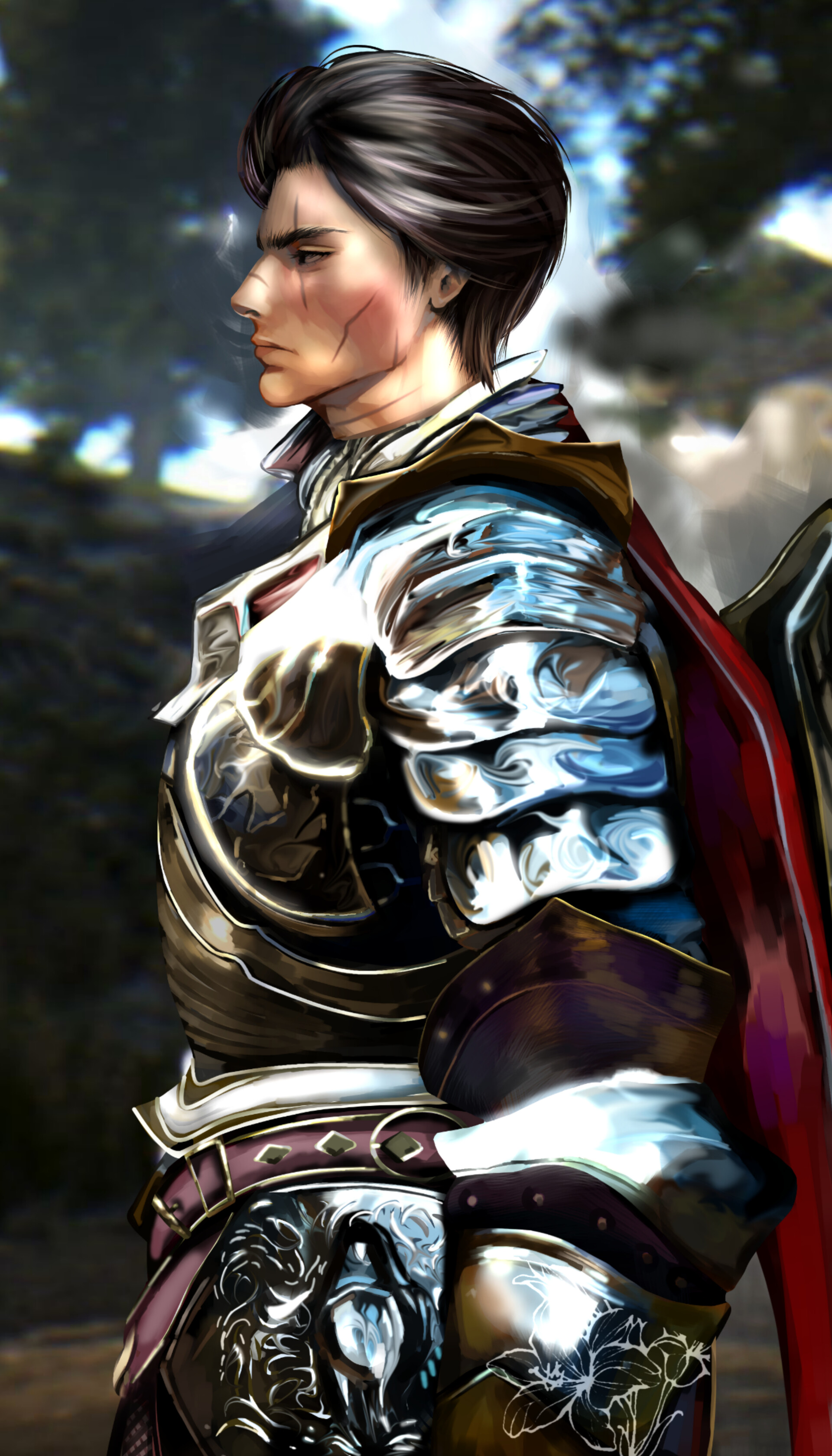 ArtStation - Knight in shining armour