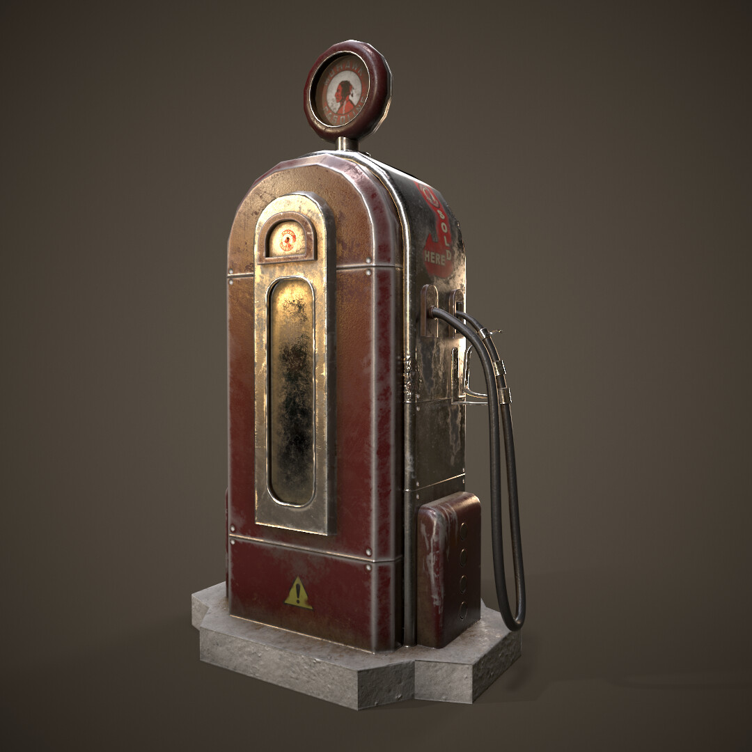 ArtStation - Mohawk gasoline pump