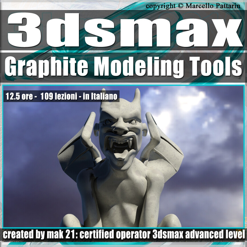 ArtStation - Corso 3ds max Modellazione Poligonale Graphite 1 e 2