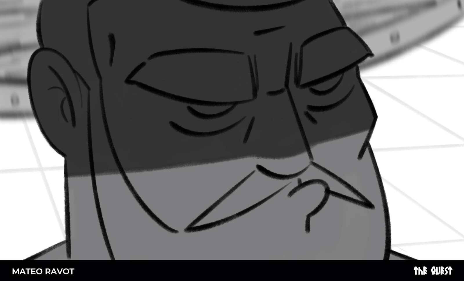 Mateo Ravot - THE QUEST - STORYBOARD #01