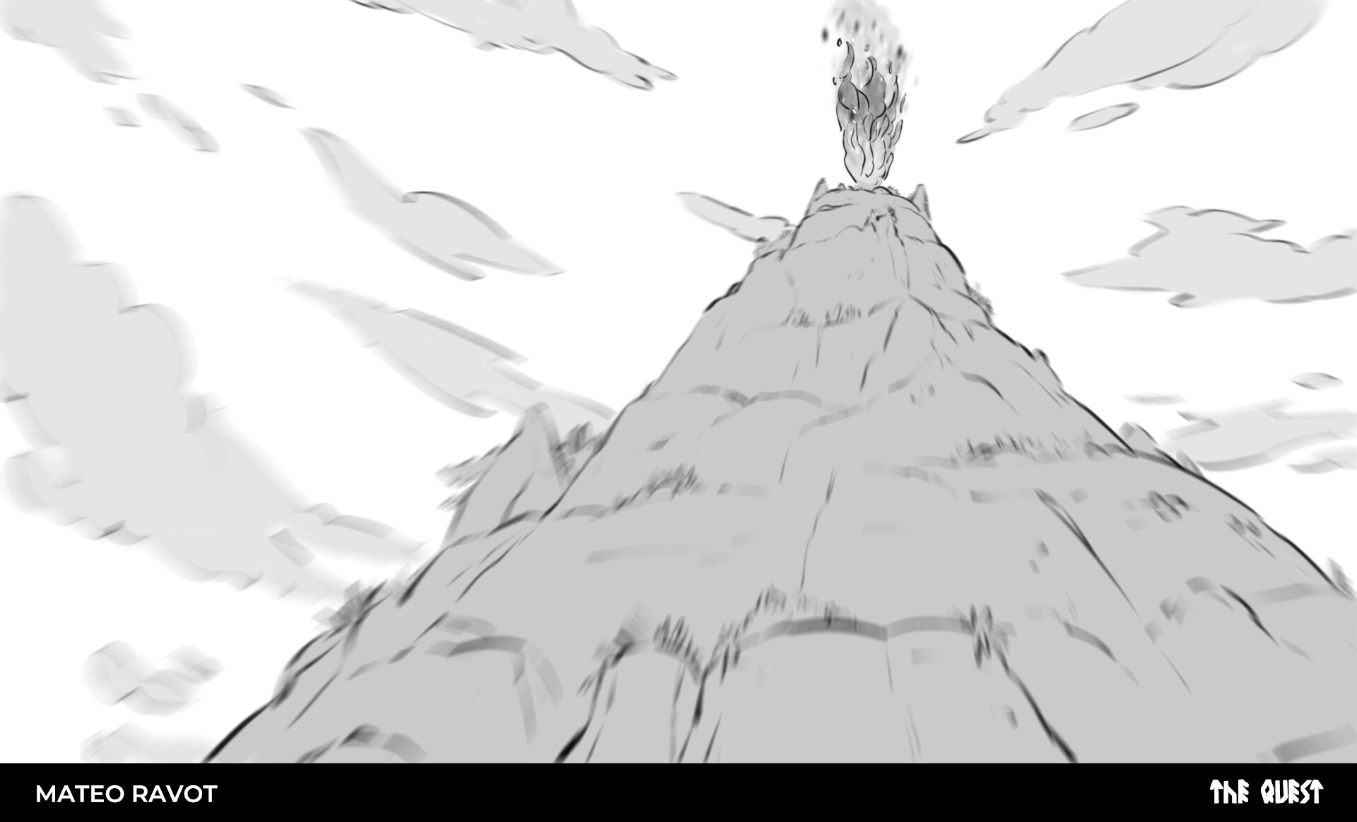 Mateo Ravot - THE QUEST - STORYBOARD #01