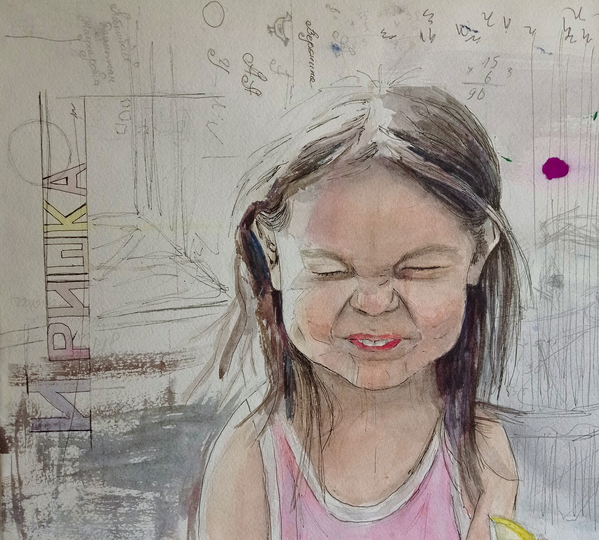 ArtStation - Tried lemon for the first time