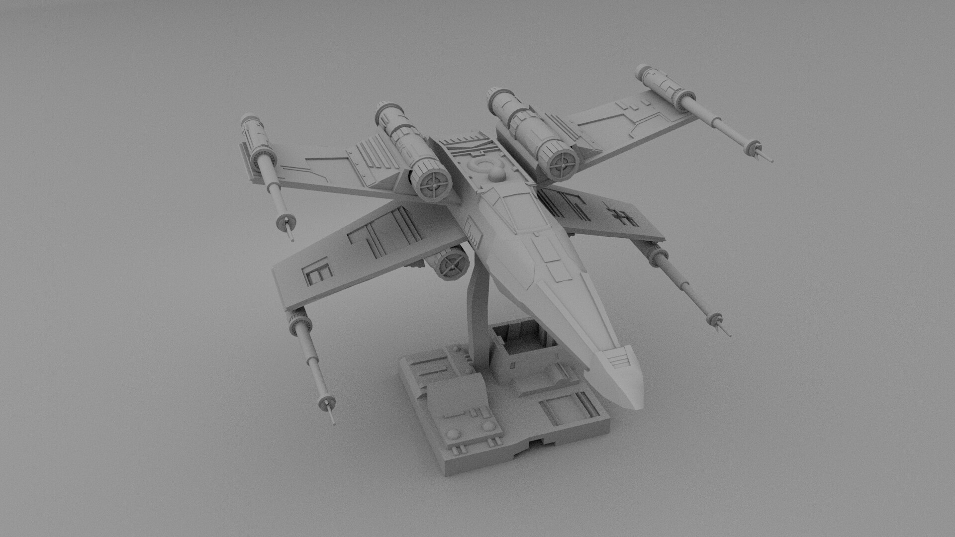 ArtStation - Xwing - Star wars