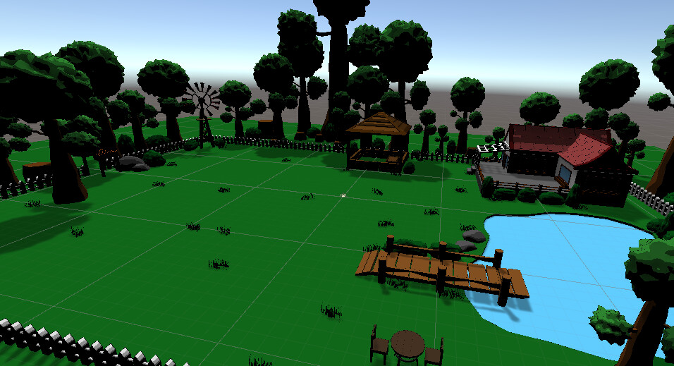 ArtStation - Sheltered Vale Environments