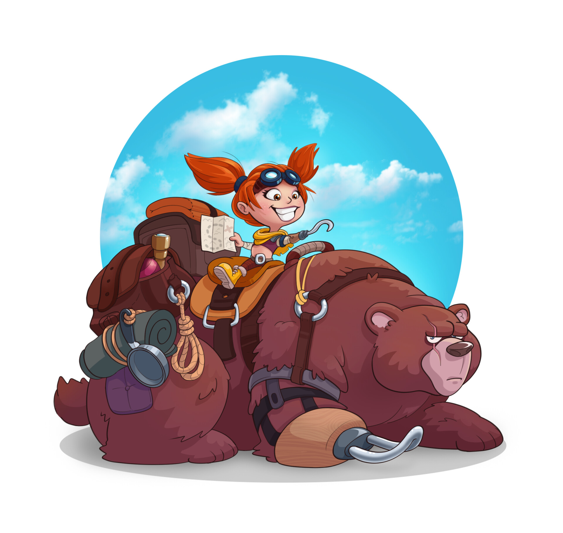 ArtStation - The Bear Rider