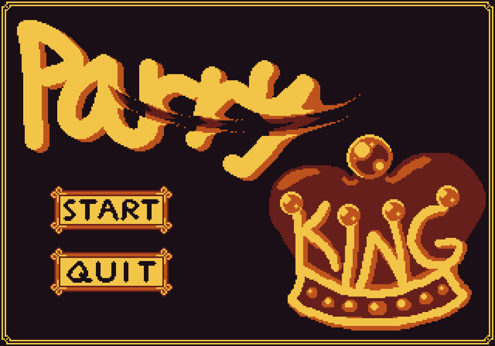 Jayden Saunders - Parry King: Title Screen + Sword Animations