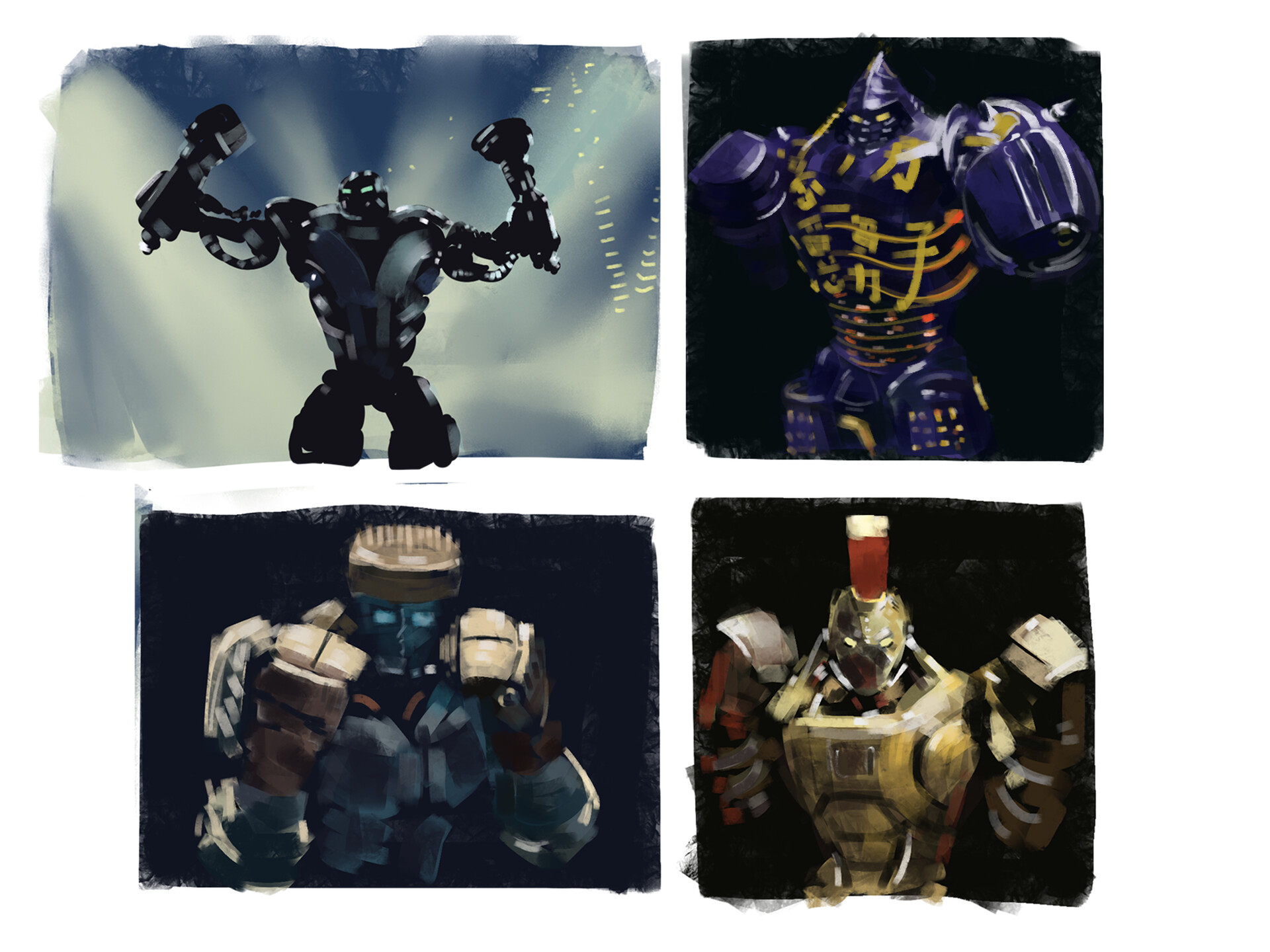 ArtStation - Real Steal sketching