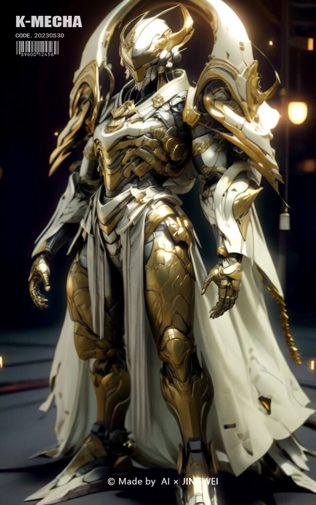 ArtStation - K-MECHA 科幻机甲系列 - 神将
