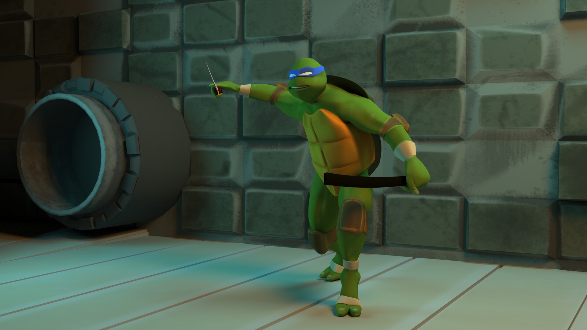 ArtStation - Ninja Turtle