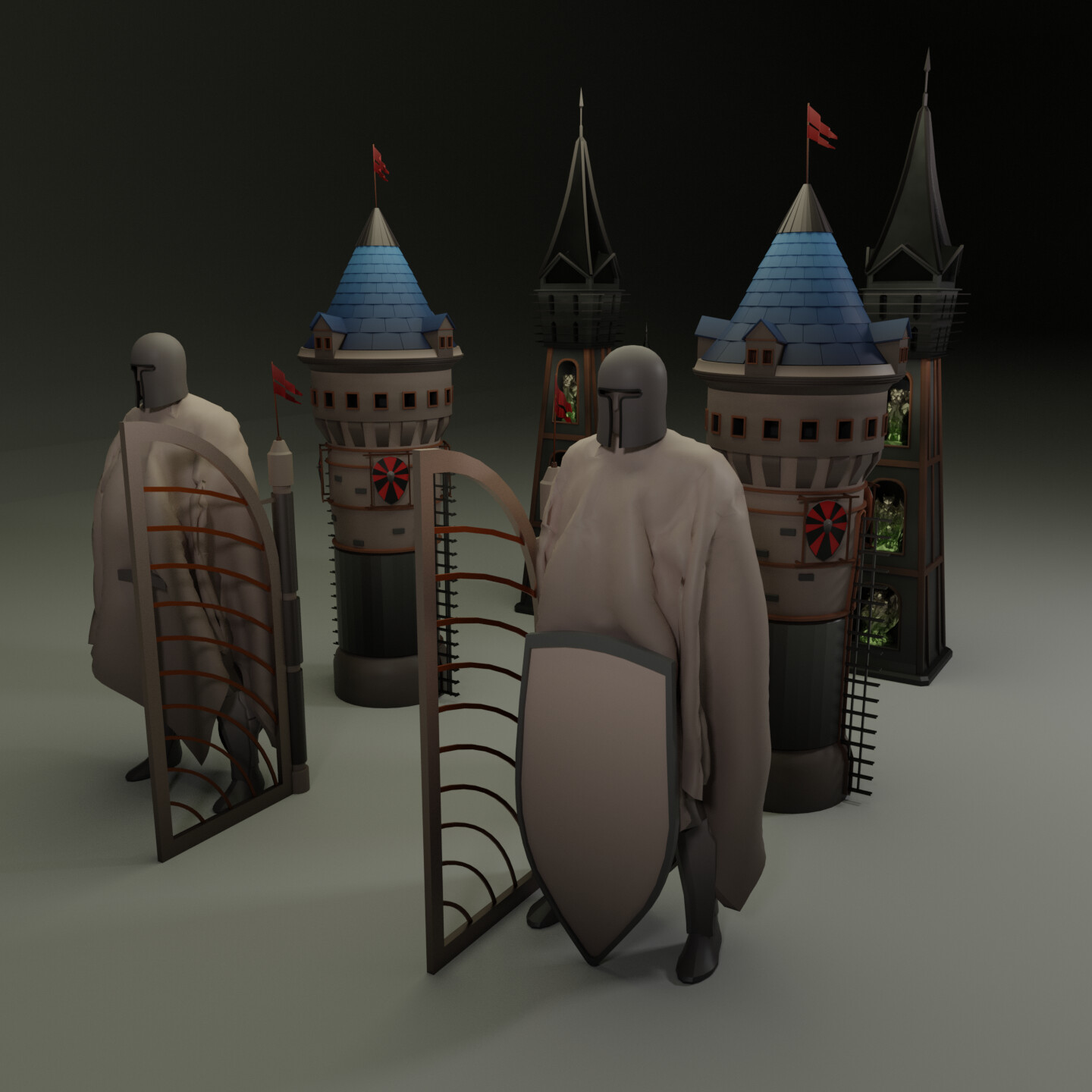 ArtStation - Outpost Abyss Protection TD