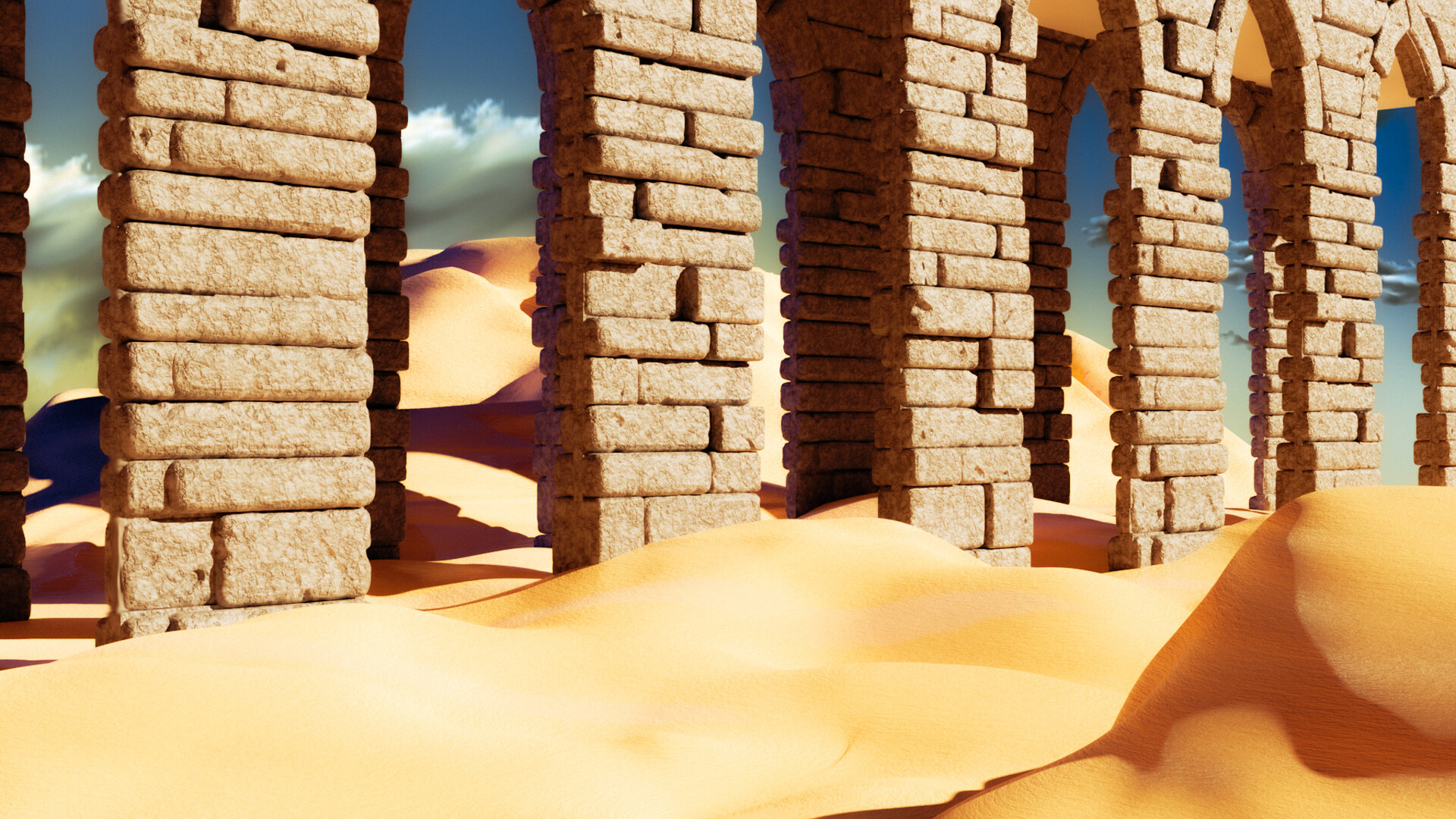 ArtStation - Sand Ruins