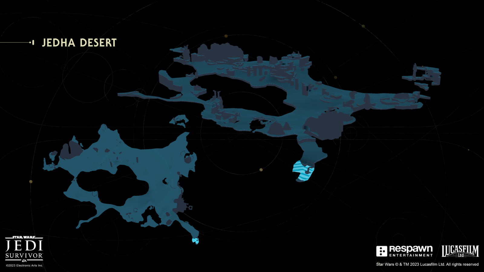 Anastasia Papaioanou - Star Wars: Jedi Survivor - Holomap