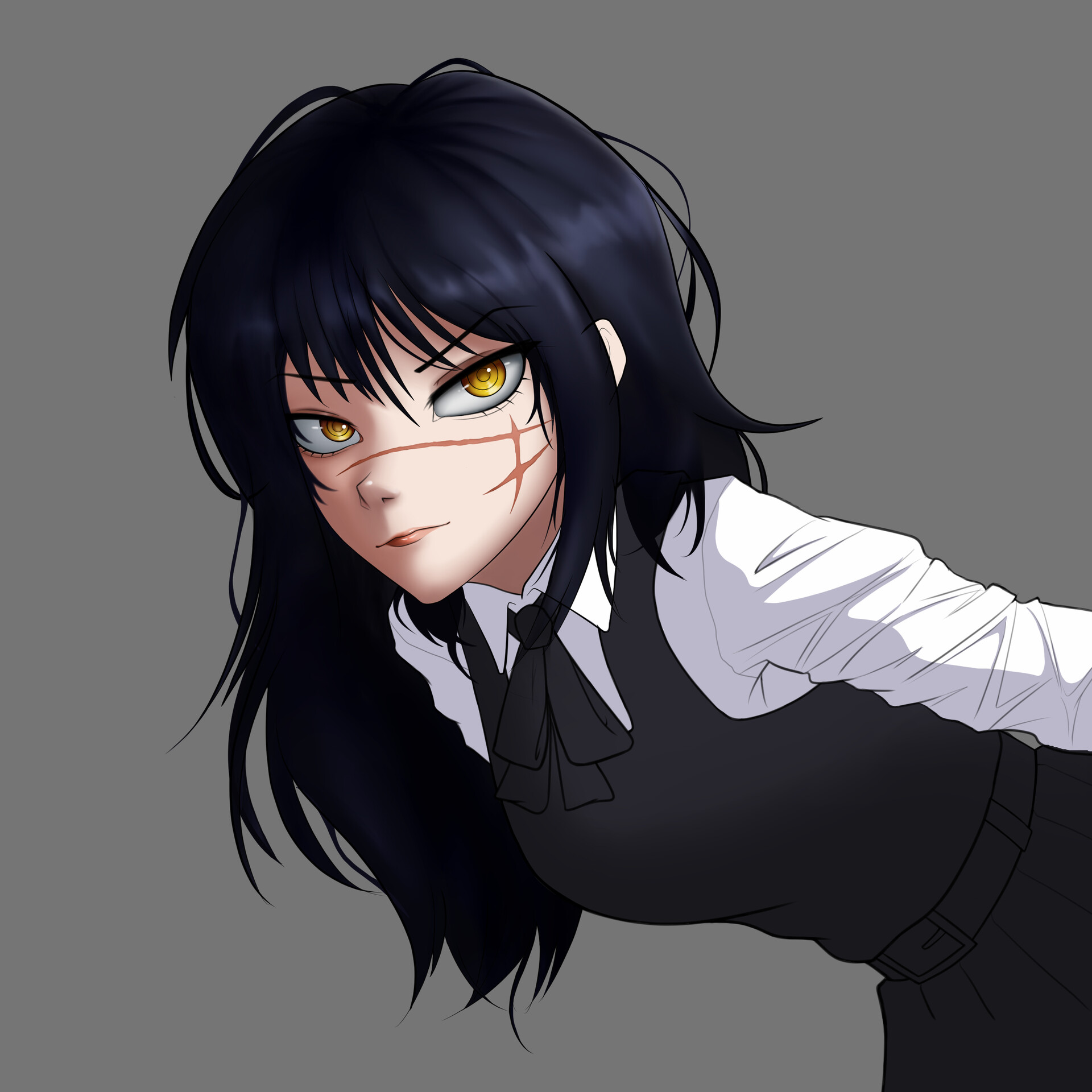 ArtStation - Asa Mitaka from Chainsaw Man