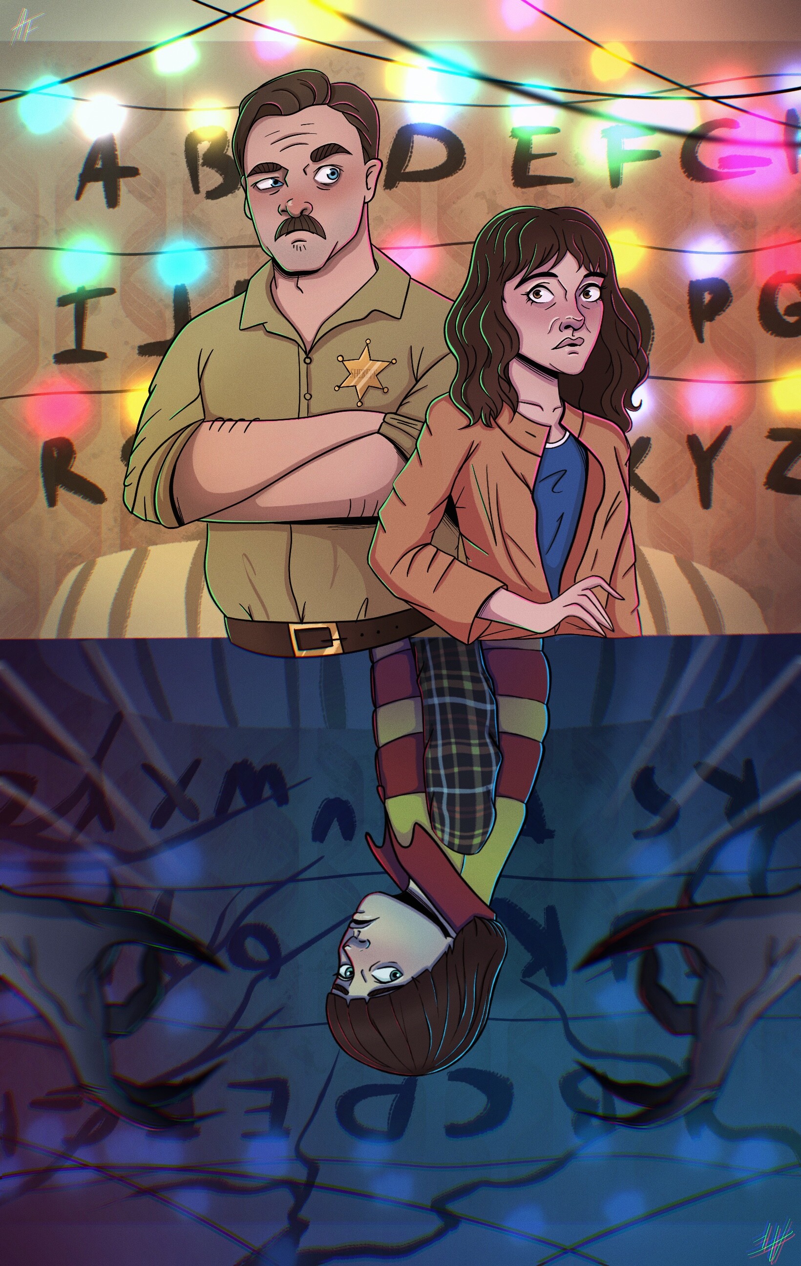 ArtStation - Stranger things