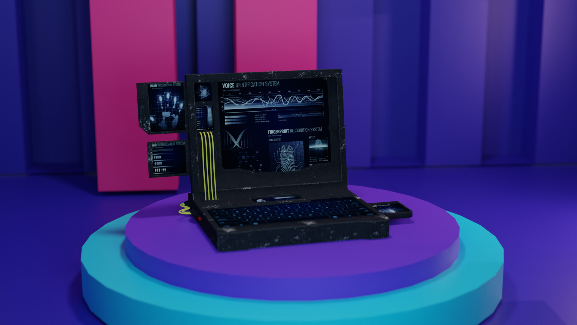 ArtStation - Cyberpunk Computer