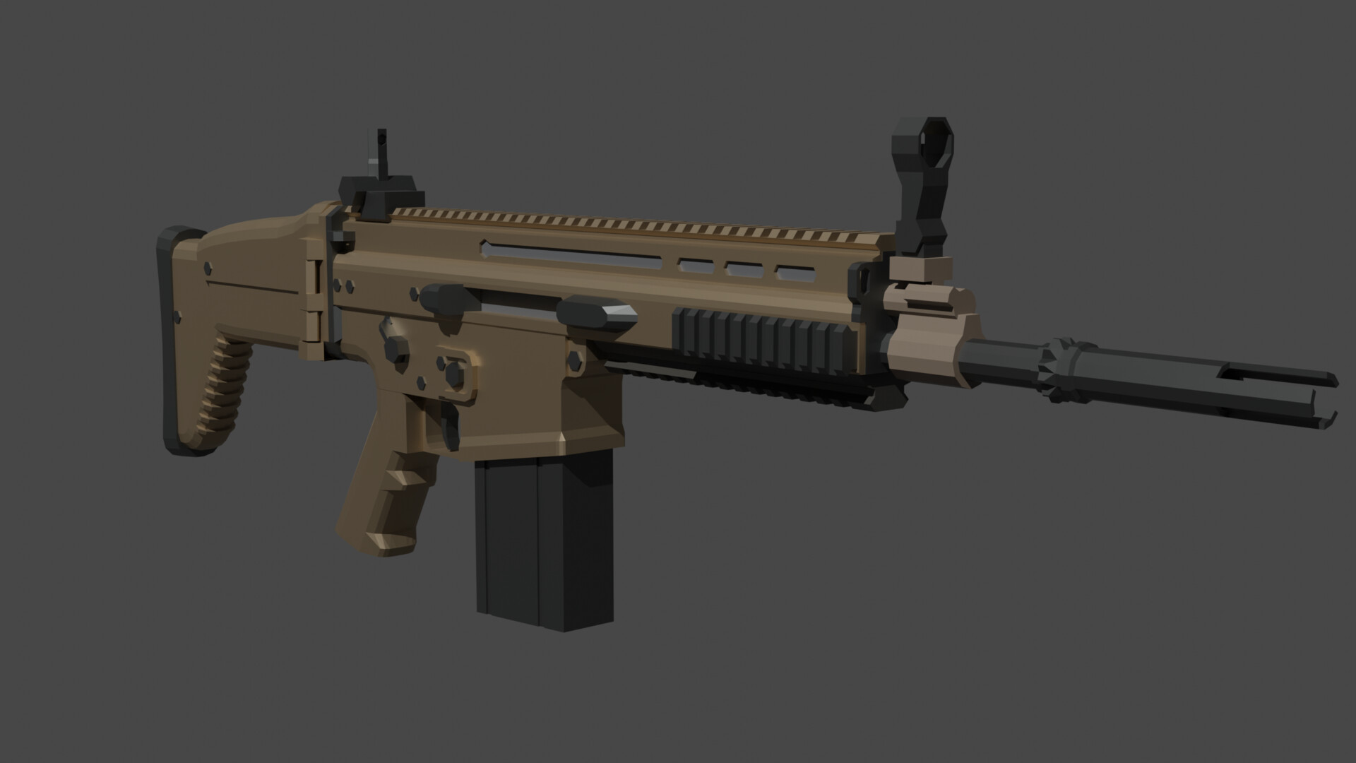 ArtStation - FN Scar mk-17