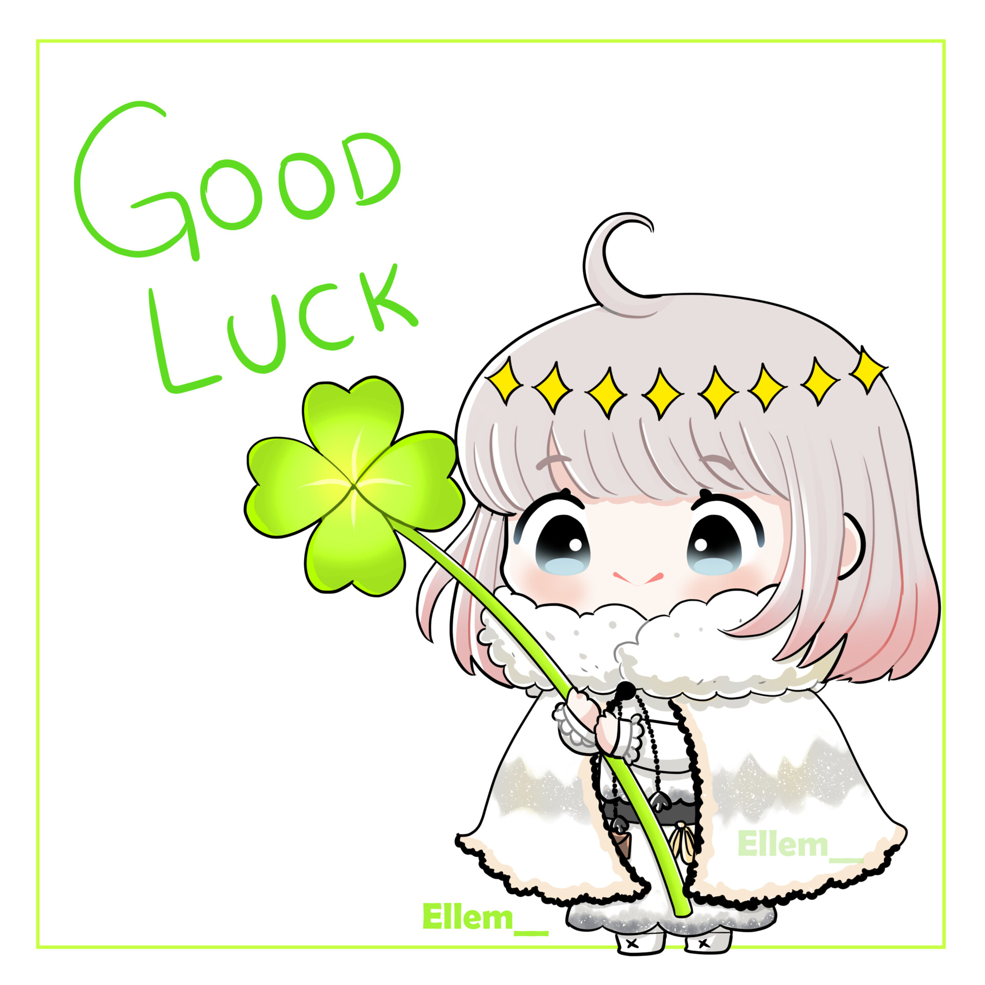 ArtStation - Oberon Chibi Drawing