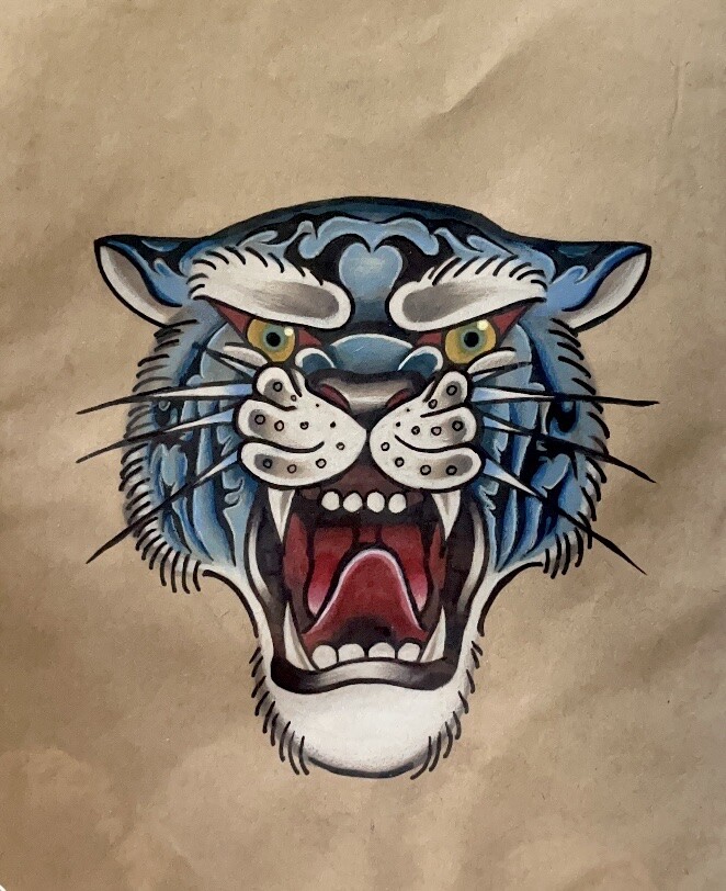 Traditional Tiger Head Flash