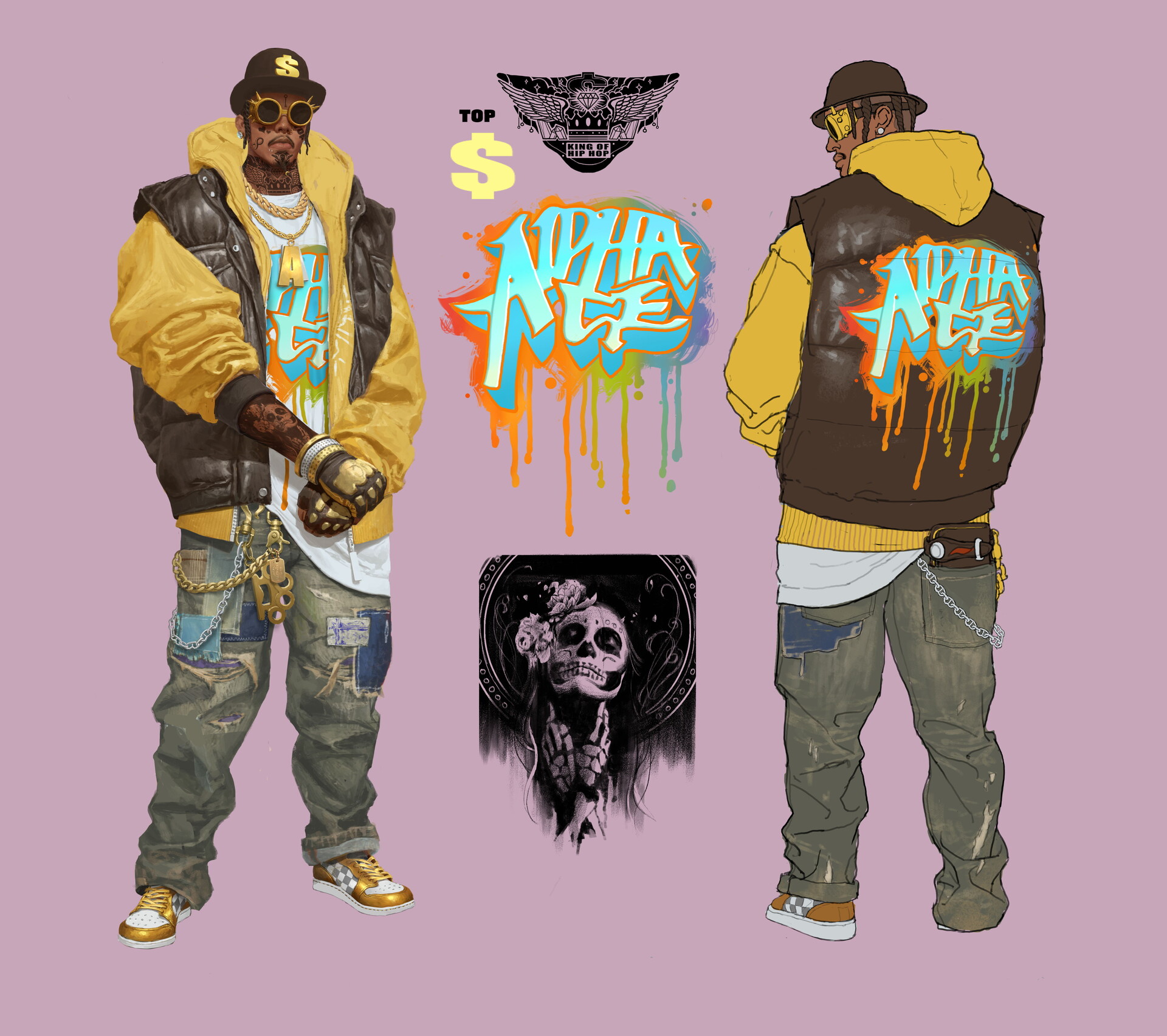 ArtStation - Alpha Ace 角色设计