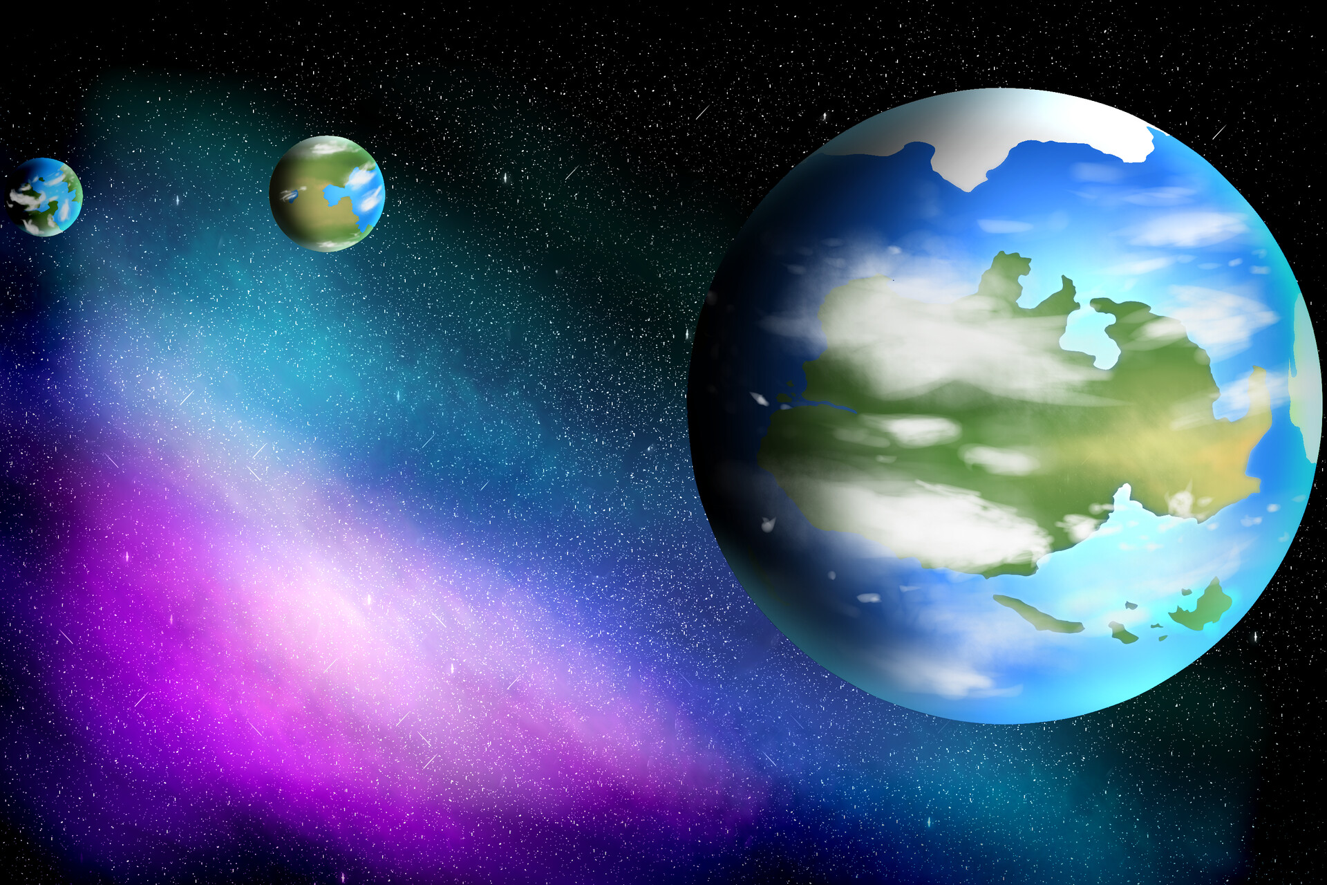 ArtStation - myua planet