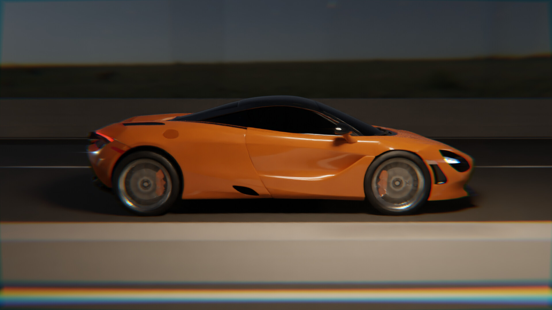 ArtStation - McLaren Car Animation