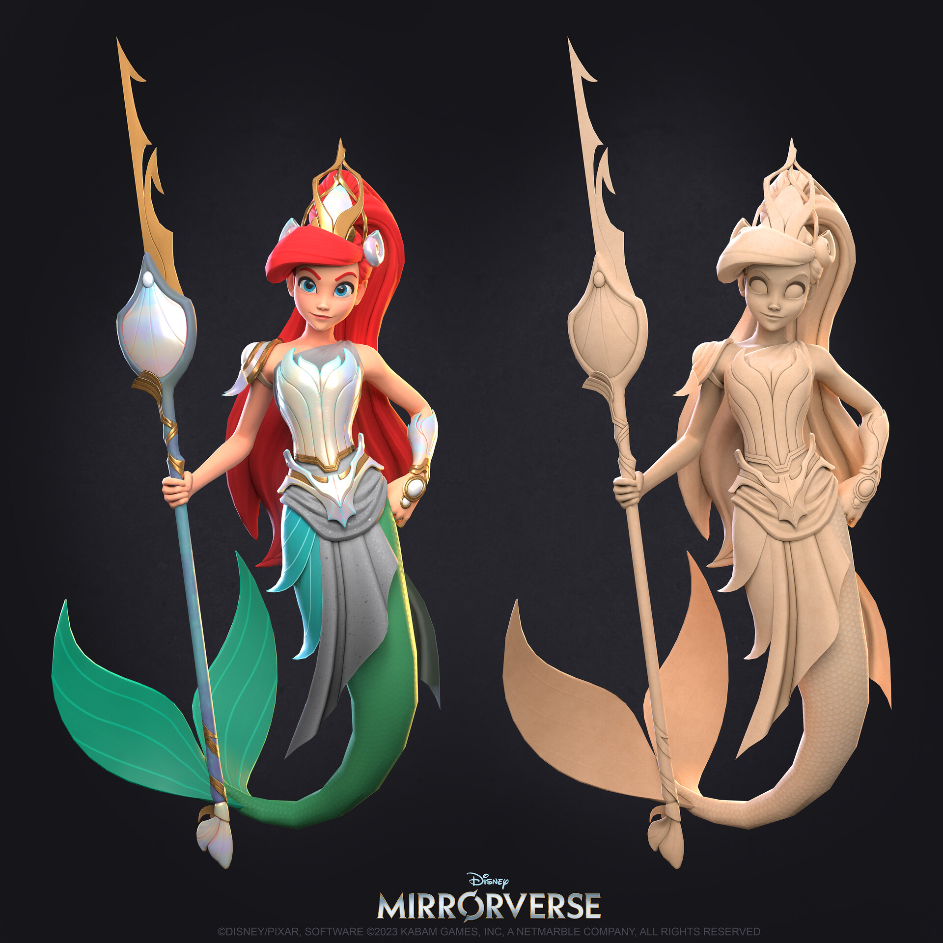 Brendan Cheatham - Ariel - Disney Mirrorverse