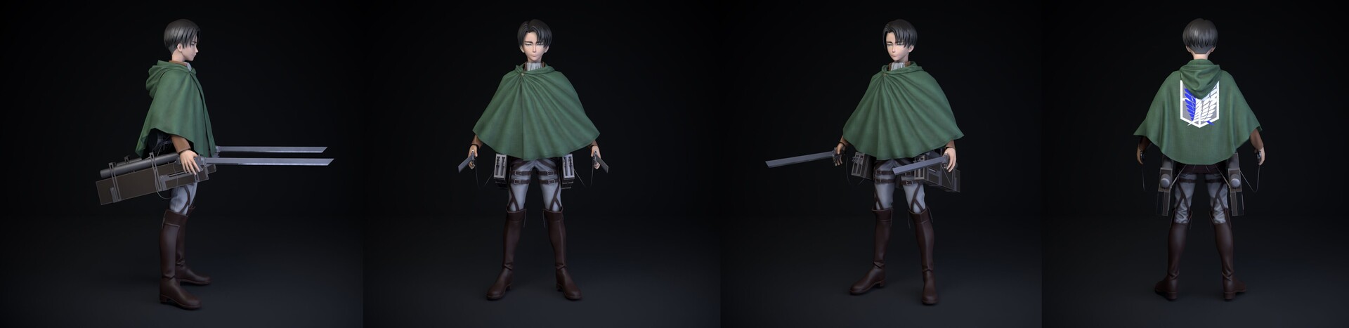 ArtStation - Levi·Ackerman