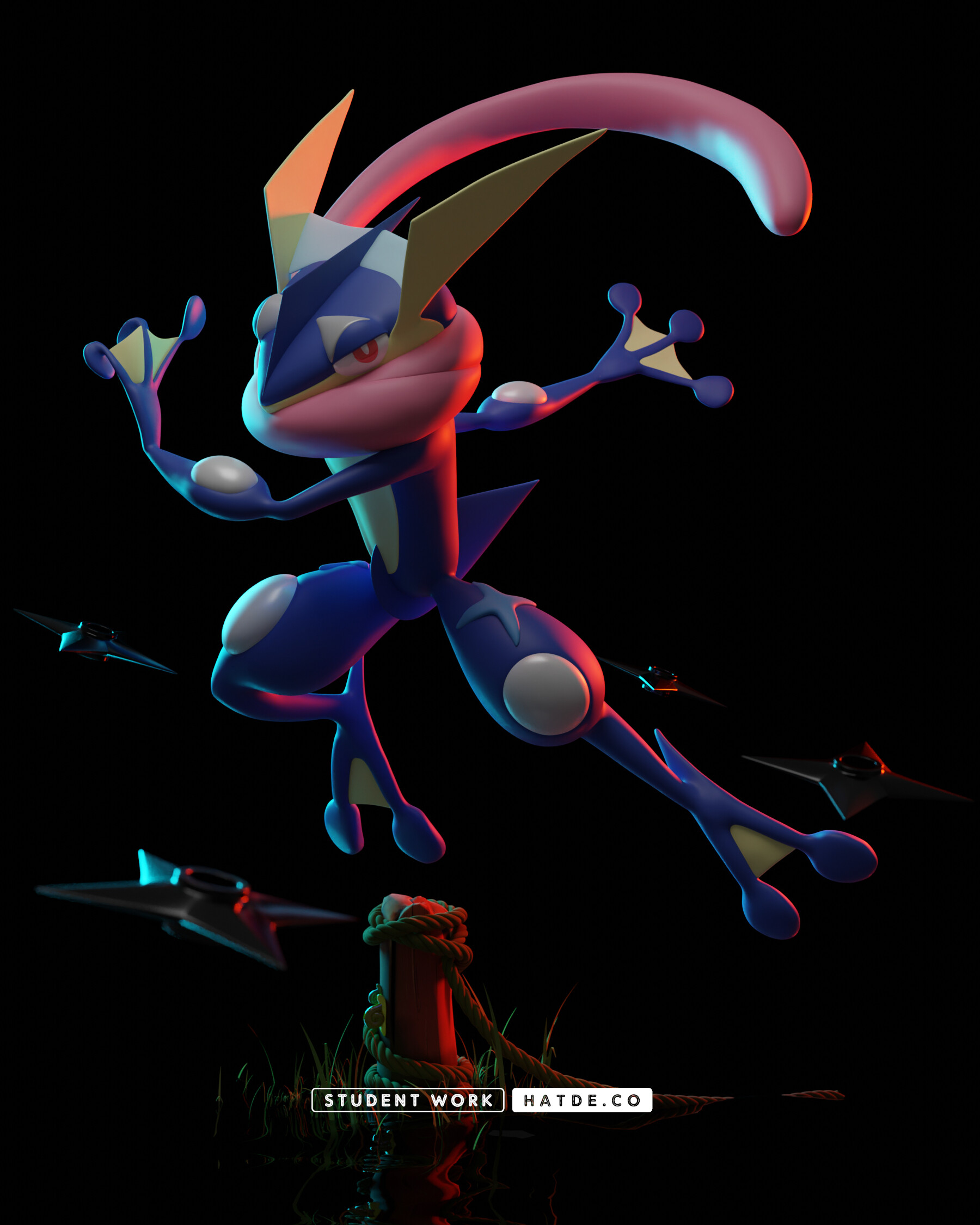 Greninja Fan Art