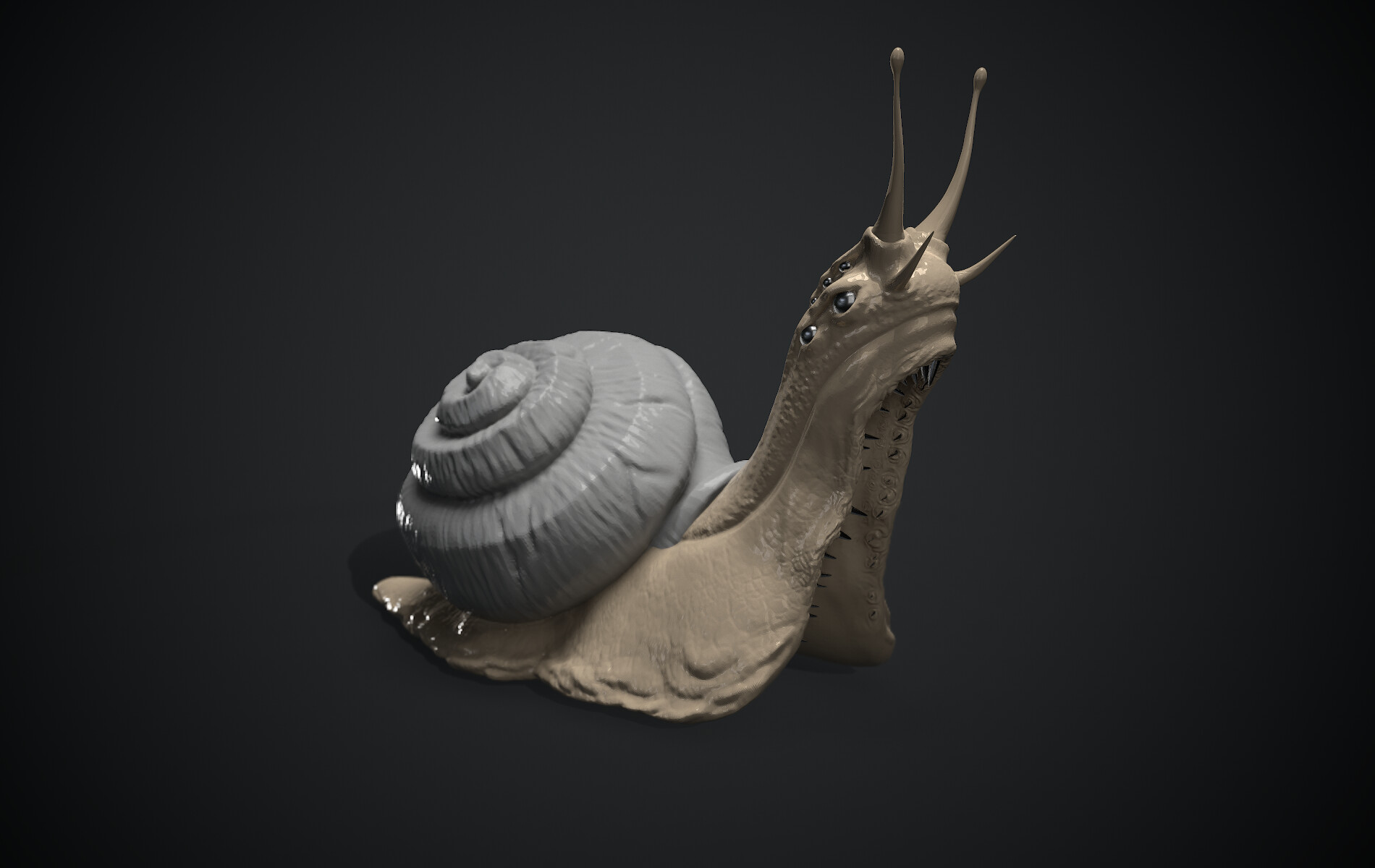 ArtStation - Monster Snail
