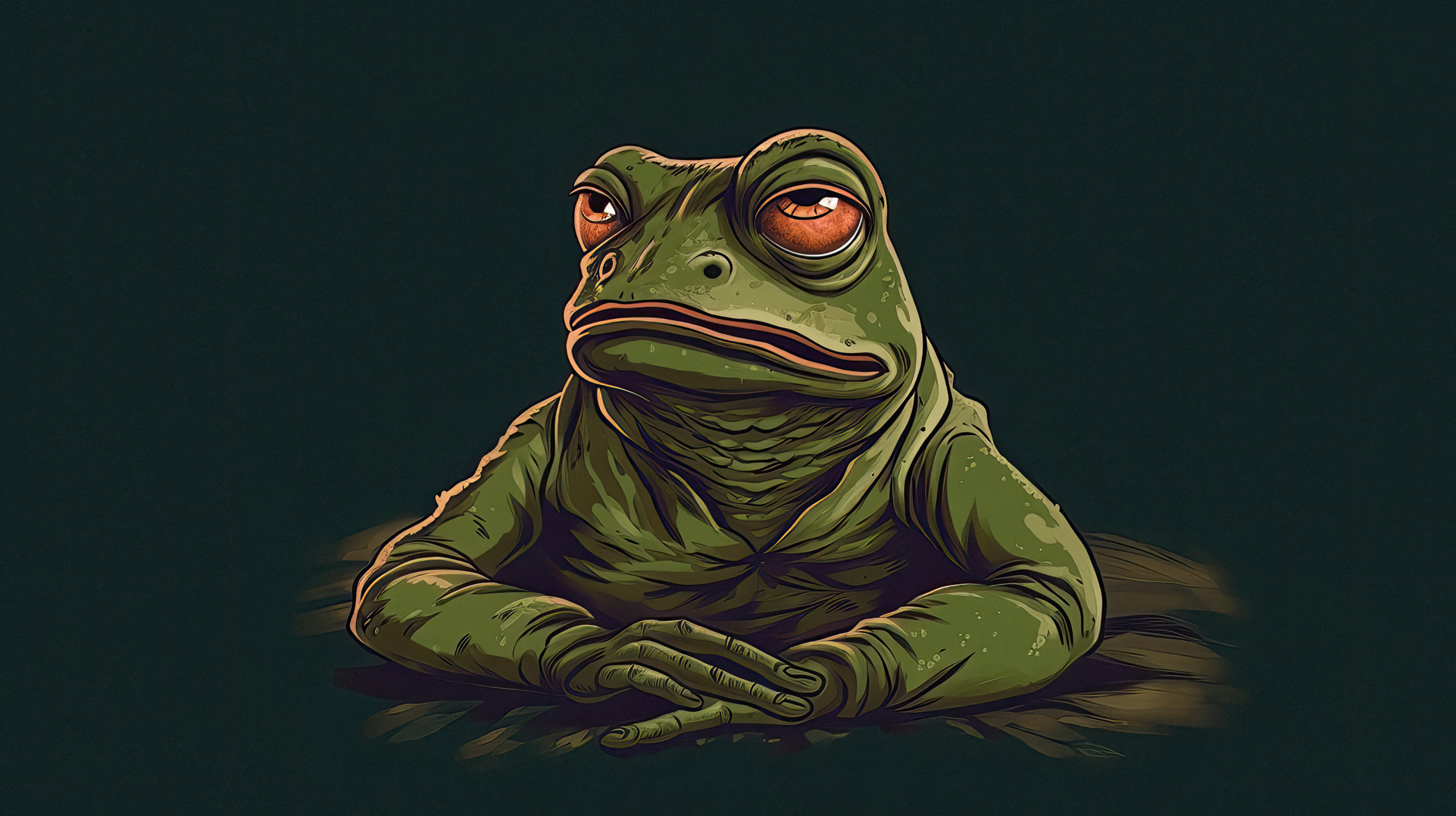 Bonk AI Art - PEPE THE FROG 1-50 | Midjourney AI Art | Internet Memes ...