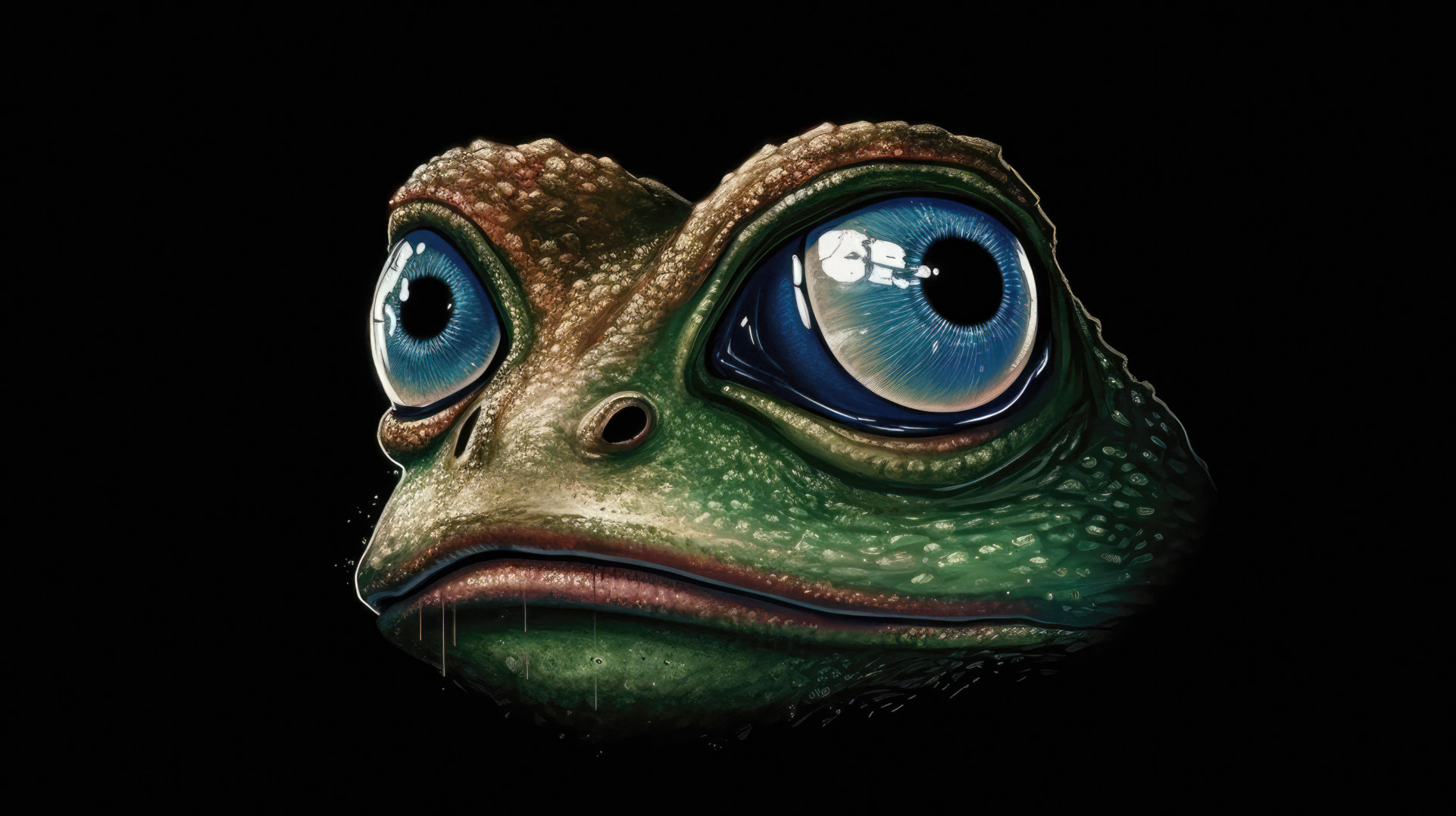 Bonk AI Art - PEPE THE FROG 1-50 | Midjourney AI Art | Internet Memes ...