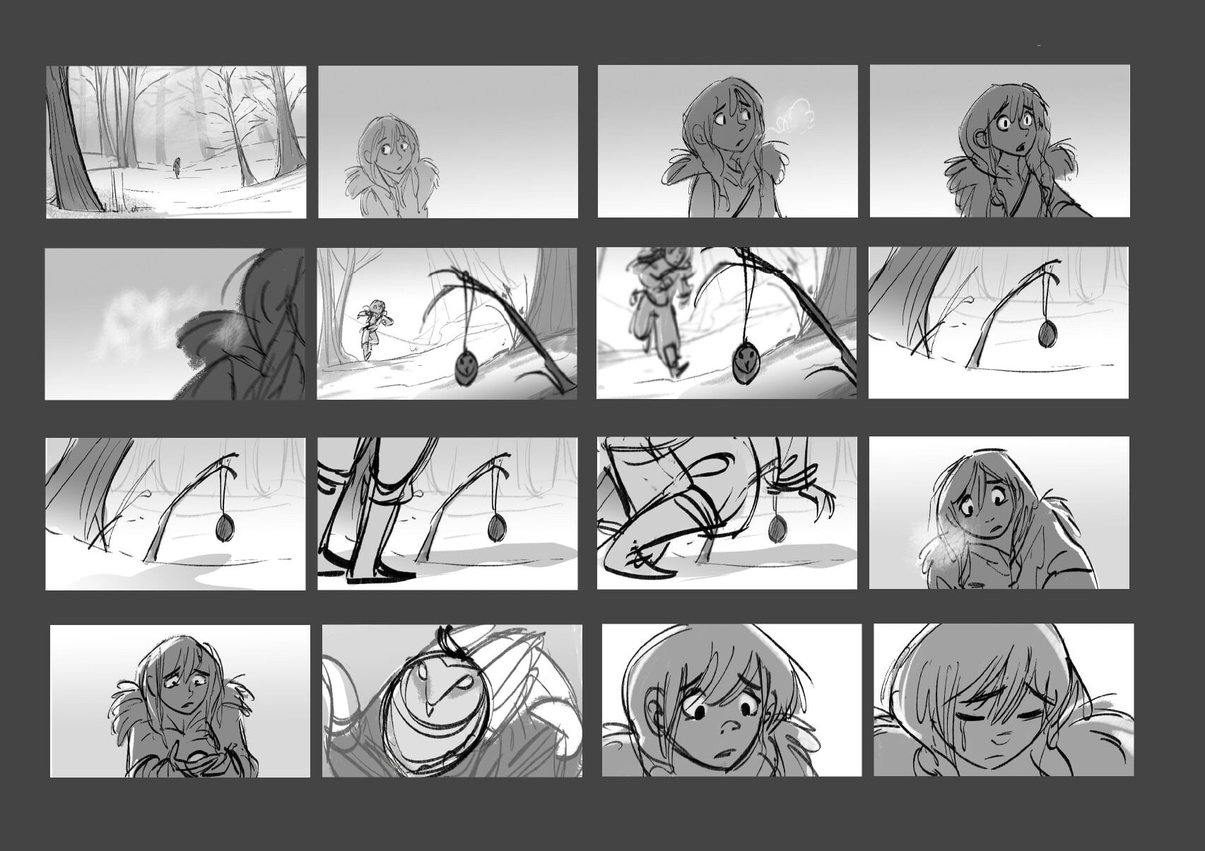 ArtStation - Storyboard exercise