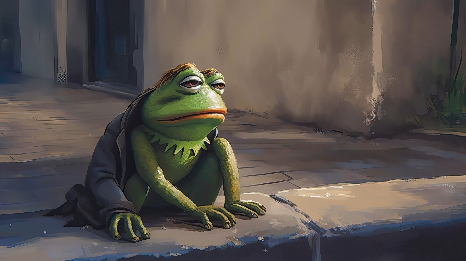 Bonk AI Art - PEPE THE FROG 101-150 | Midjourney AI Art | Internet ...