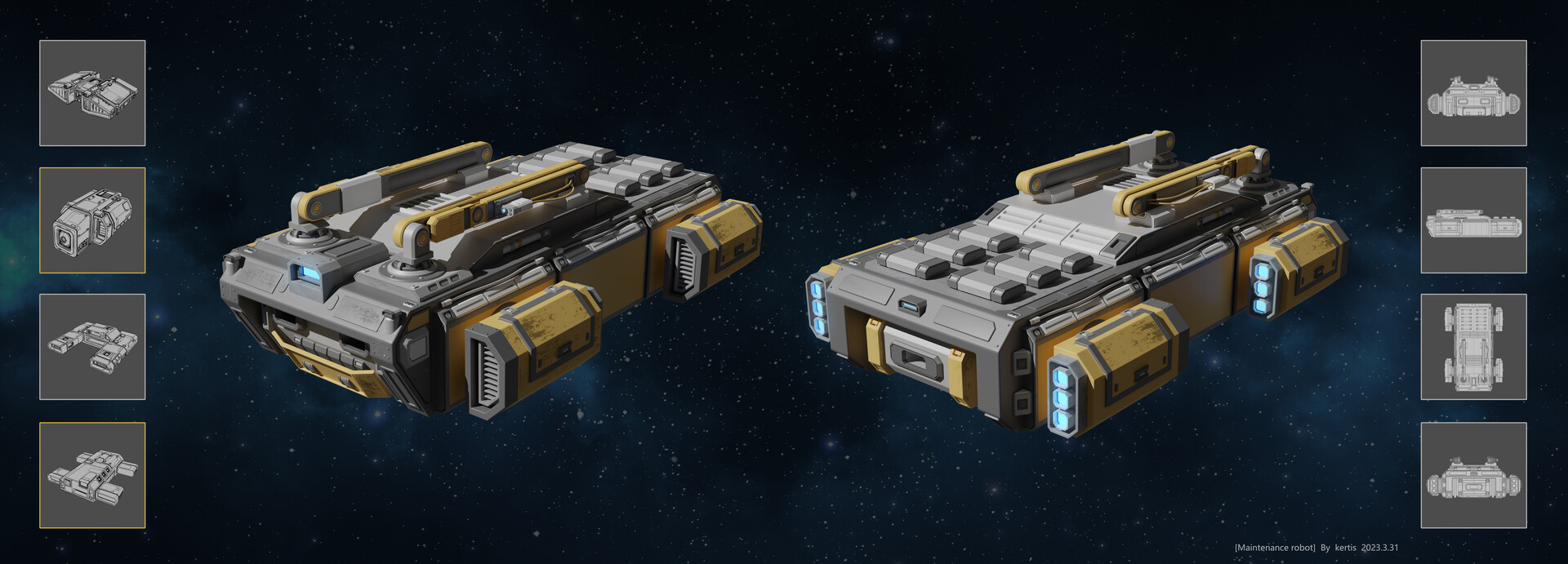 ArtStation - Maintenance robot