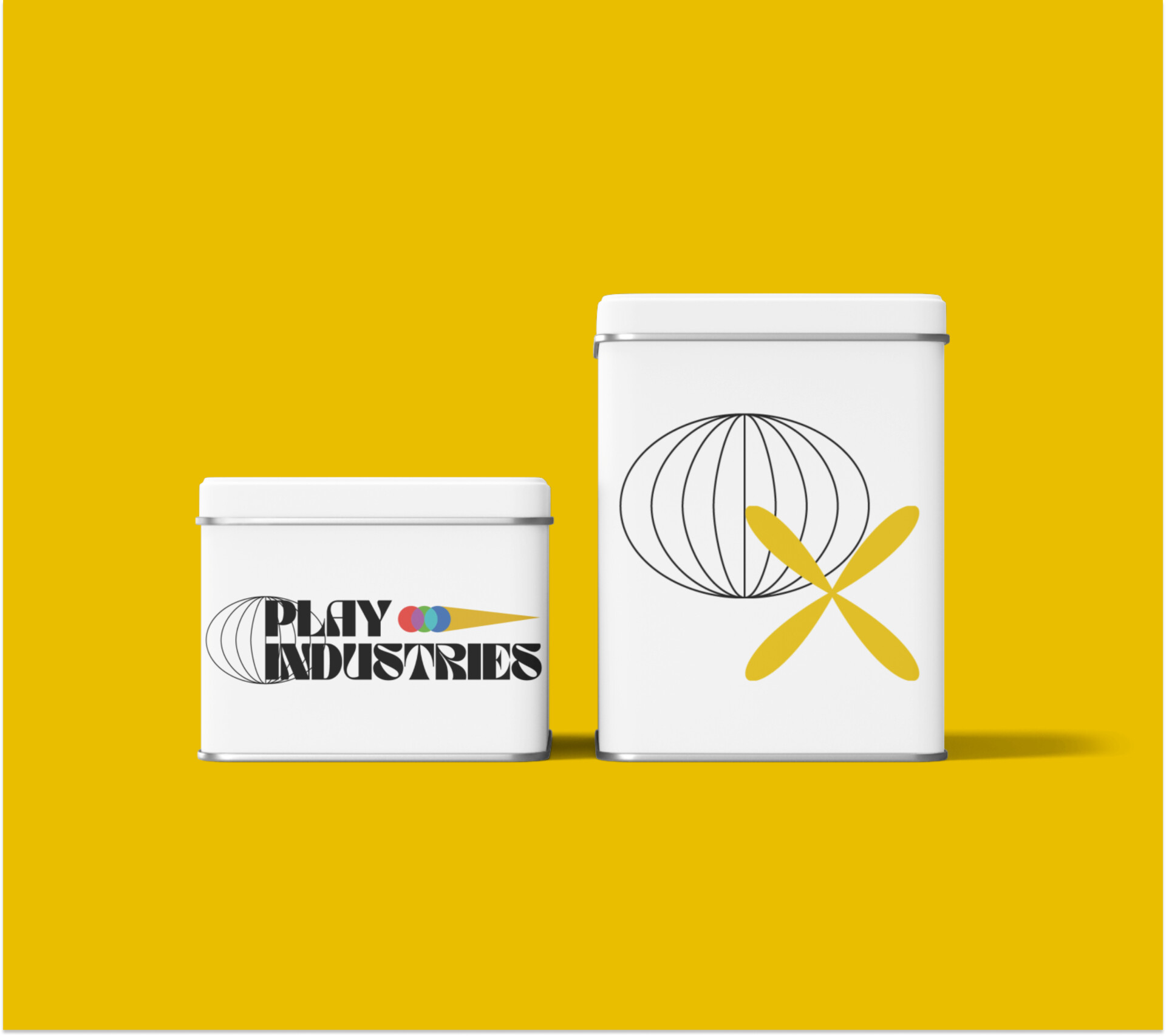 ArtStation - logo, presentation and merch for a magazine PLAY INDUSTRIES