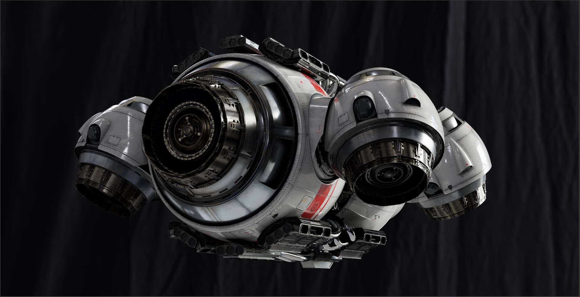 ArtStation - Sci-fi engine texturing