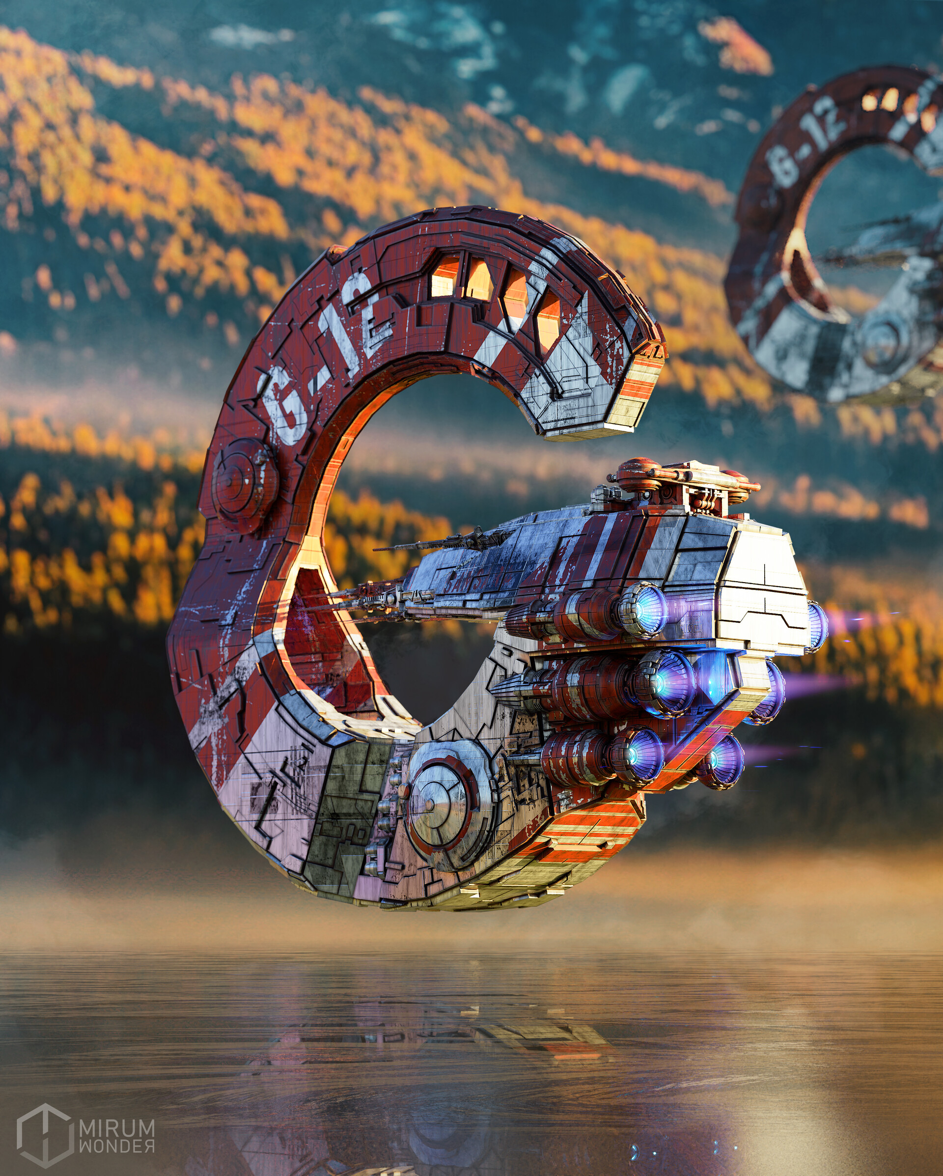 ArtStation - Letter G for this years 36 Days Of Type 2023