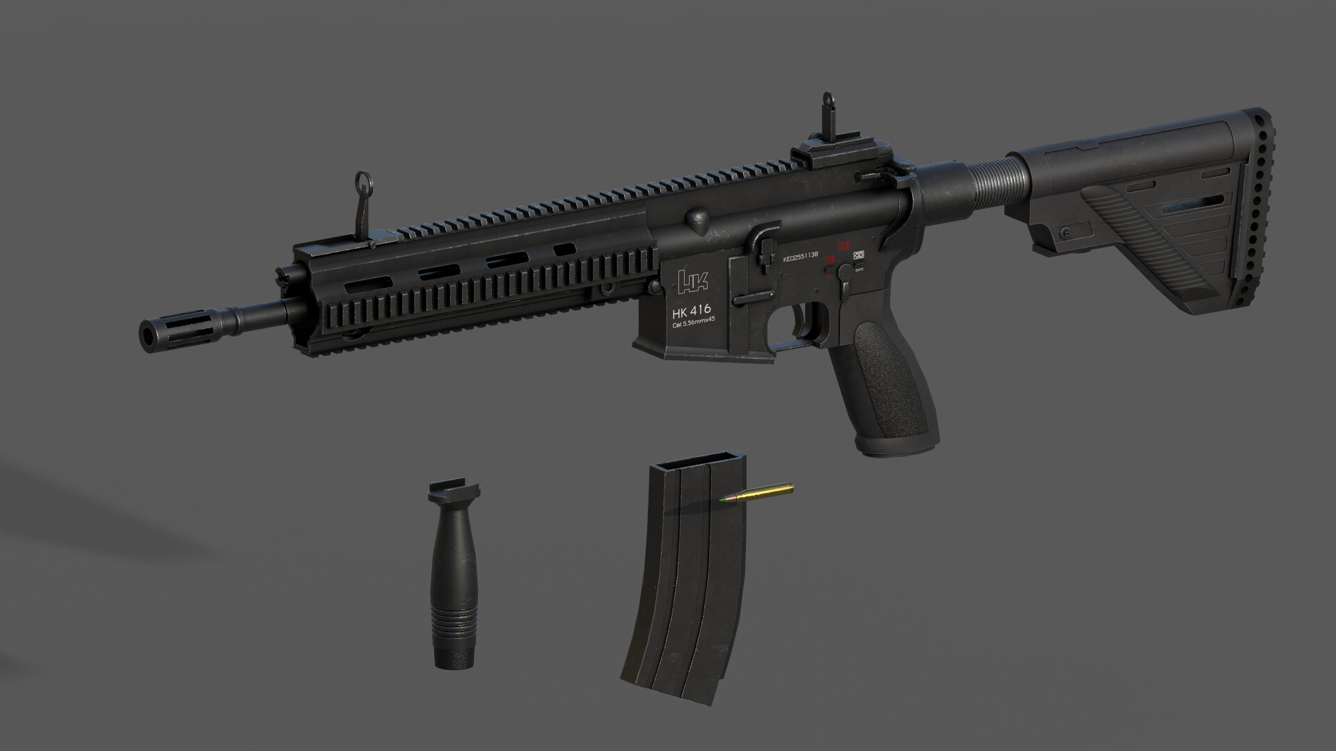 ArtStation - H&K 416