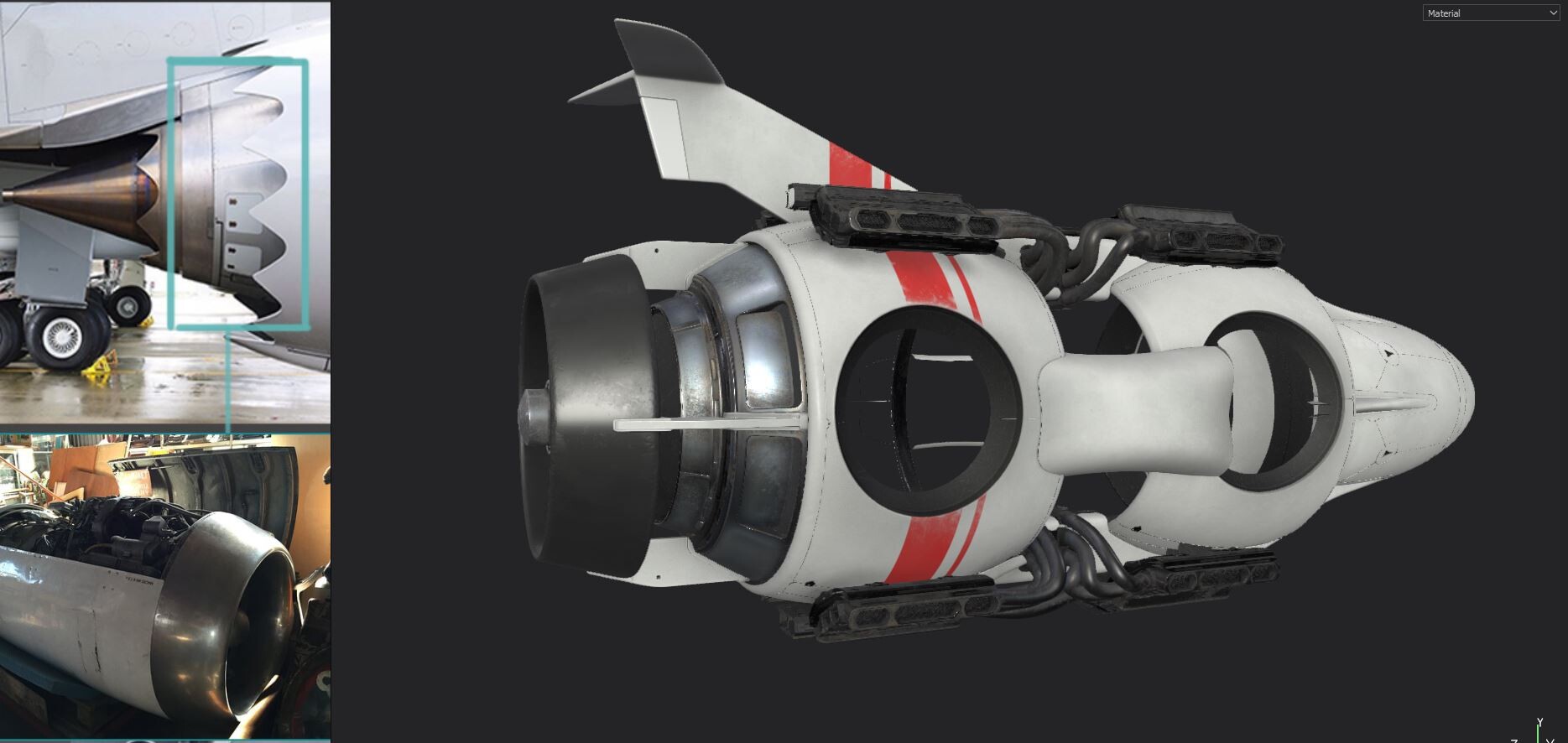 Kirill Wygranenko - Sci-fi engine texturing