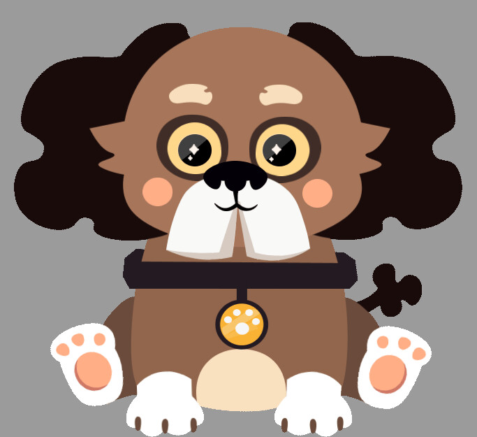 ArtStation - Dog: Idle, Tap, Happy.