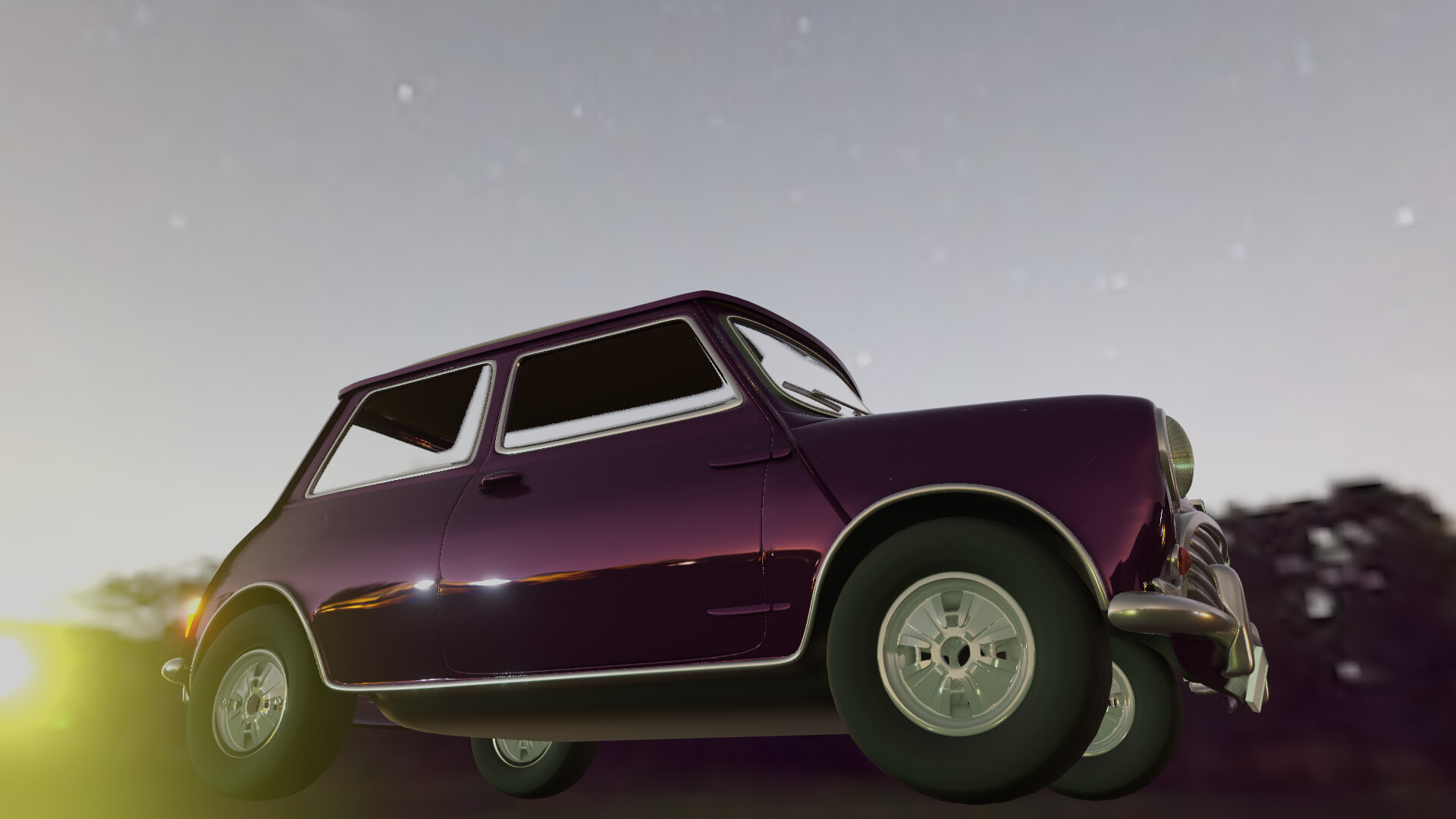 ArtStation - Morris Mini Cooper