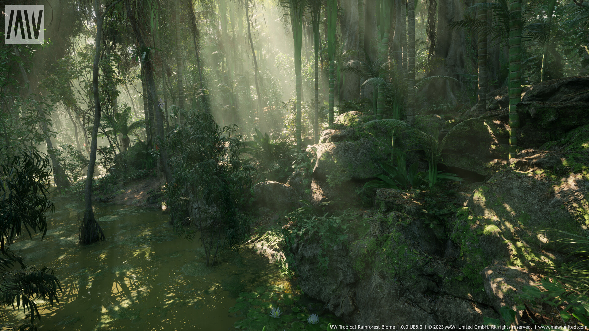 MAWI United - UE5.2 Tropical Rainforest Biome