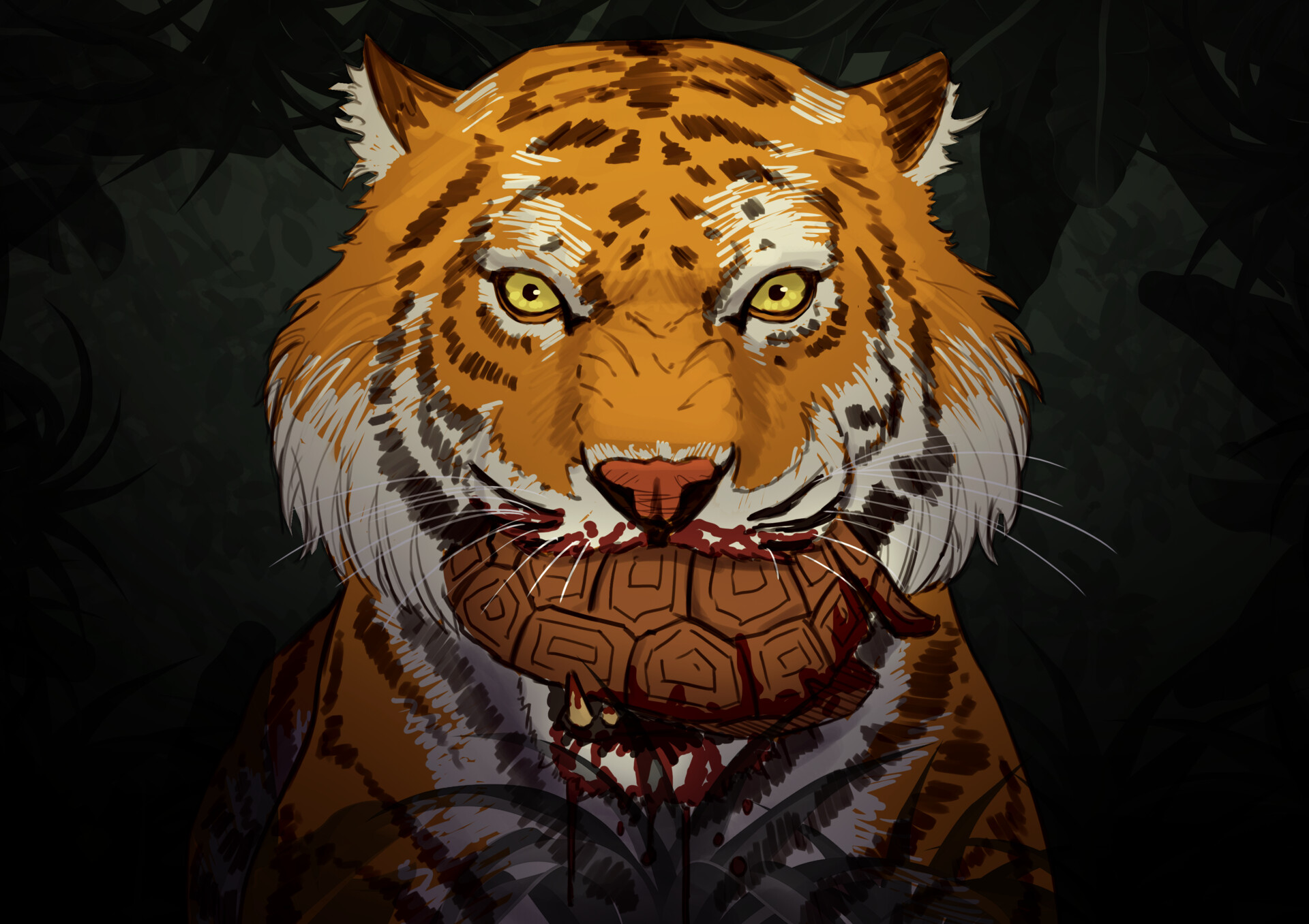 ArtStation - Tiger and Turtle Tale