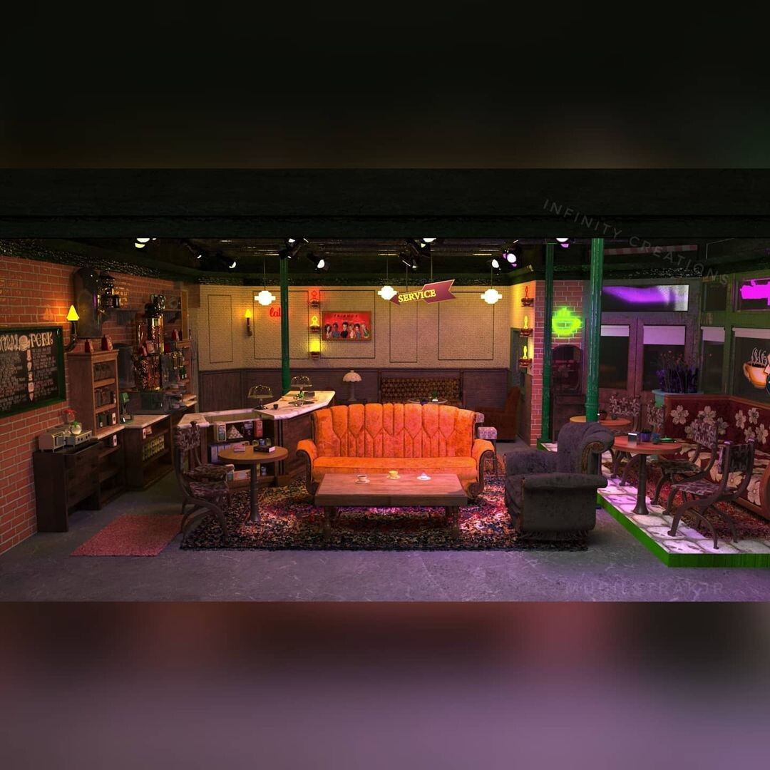 ArtStation - 3D model of Central Perk
