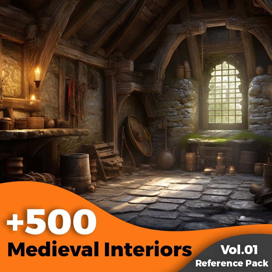 ArtStation - +500 Medieval Interior Concept (4k)
