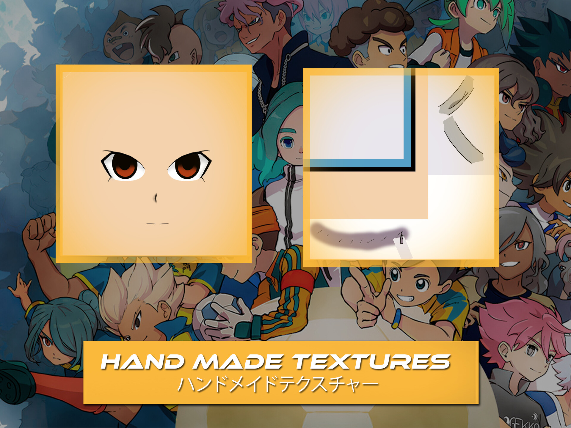 ランダム3dモデル - Chibi Afrodis from Inazuma Eleven 3D Model イナズマイレブン」ちびアフロ ...