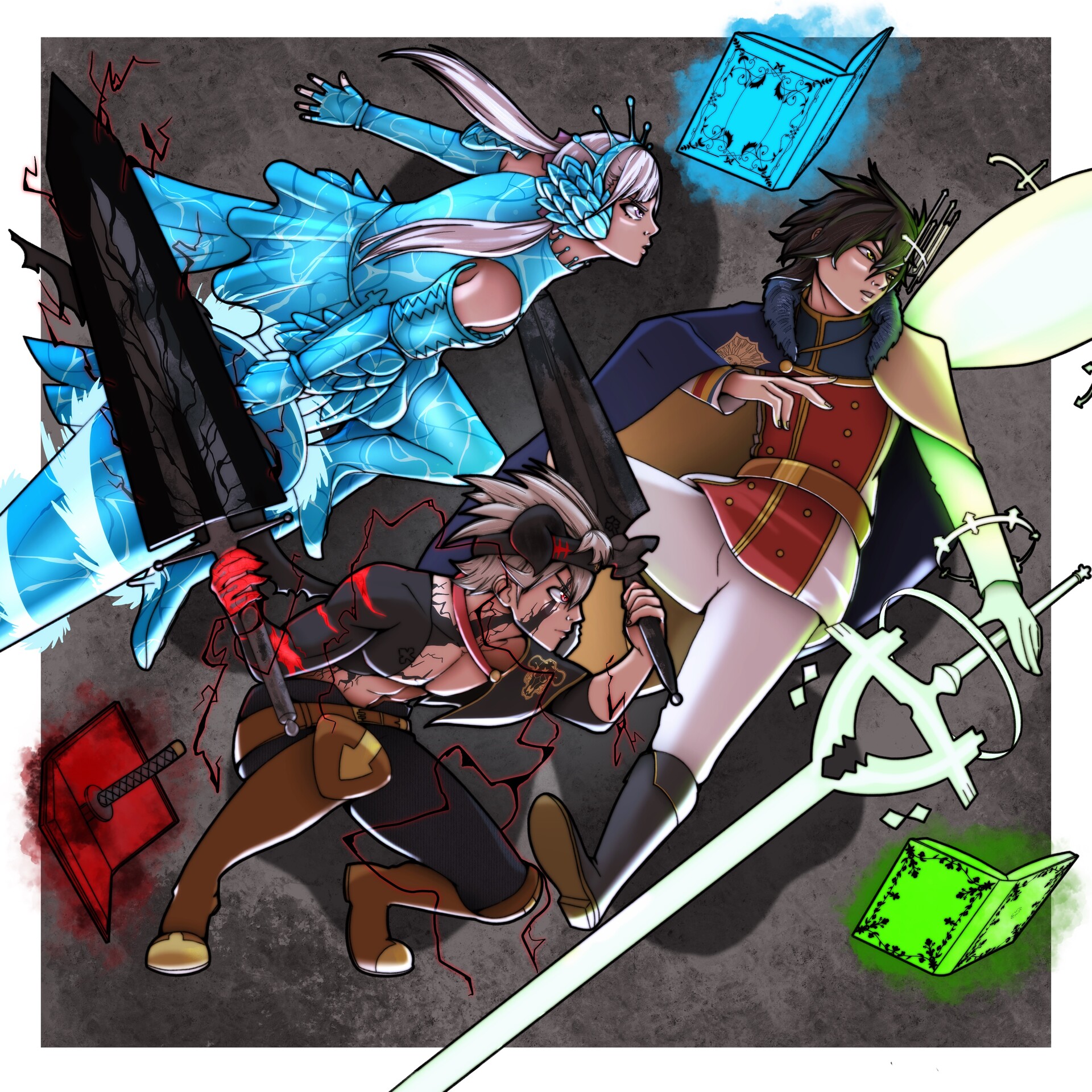 ArtStation - Magic Knights!